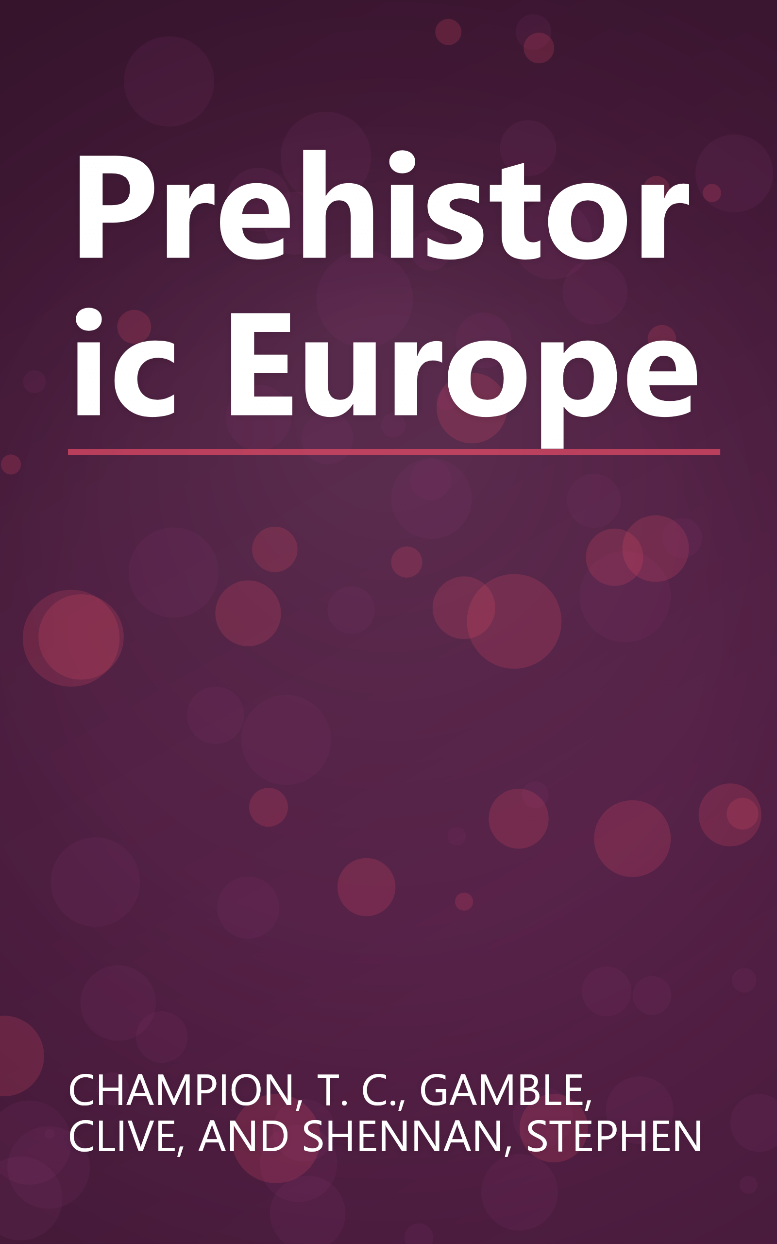 Prehistoric Europe book cover