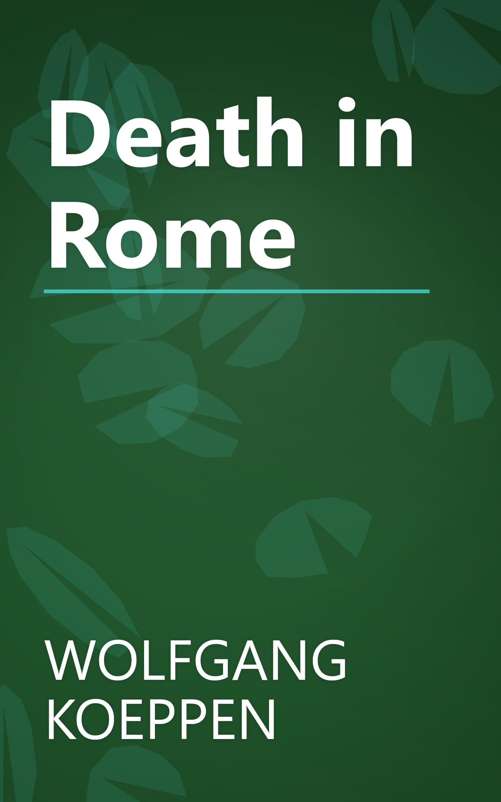 Death in Rome book cover