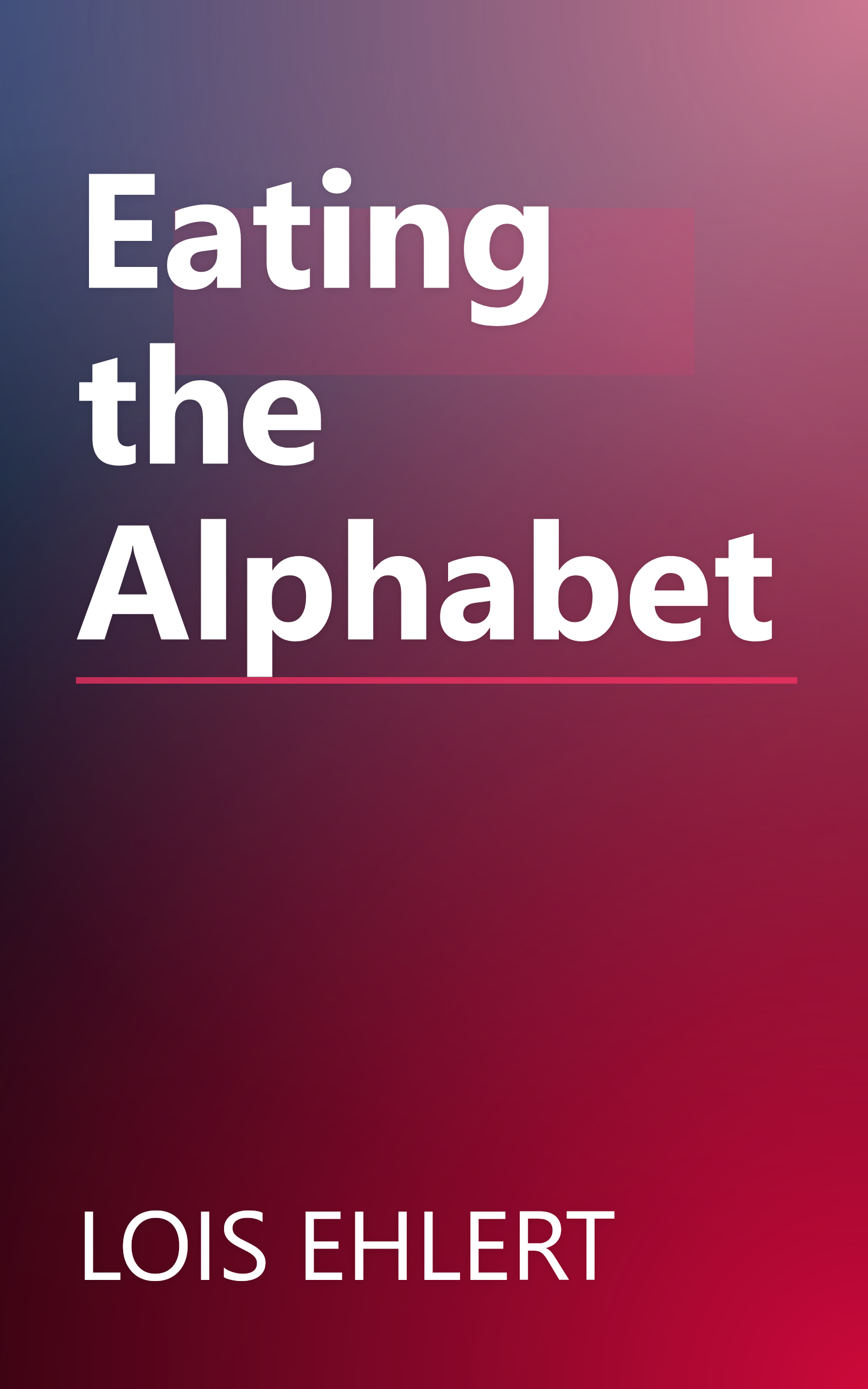Eating the Alphabet book cover