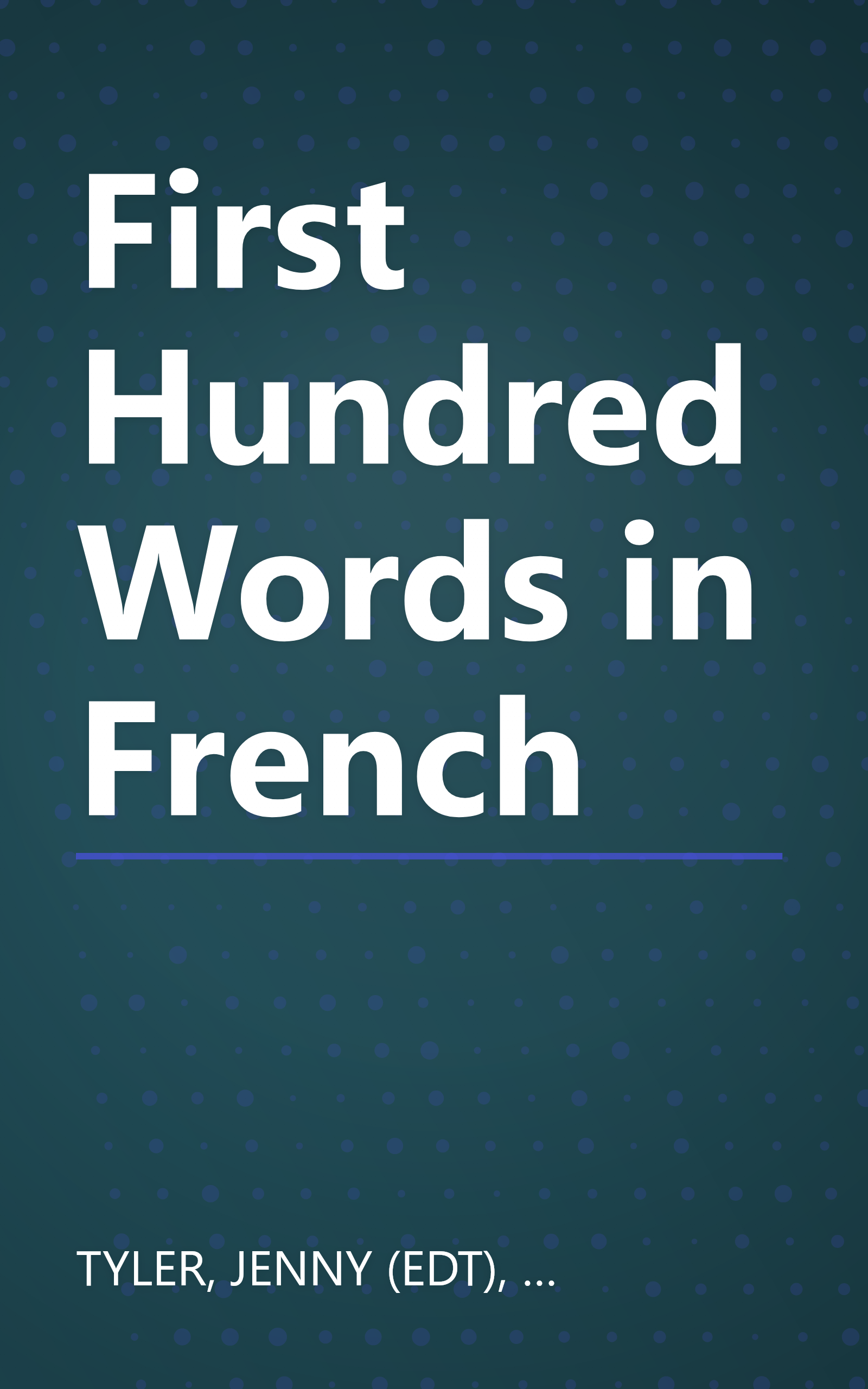 First Hundred Words in French book cover