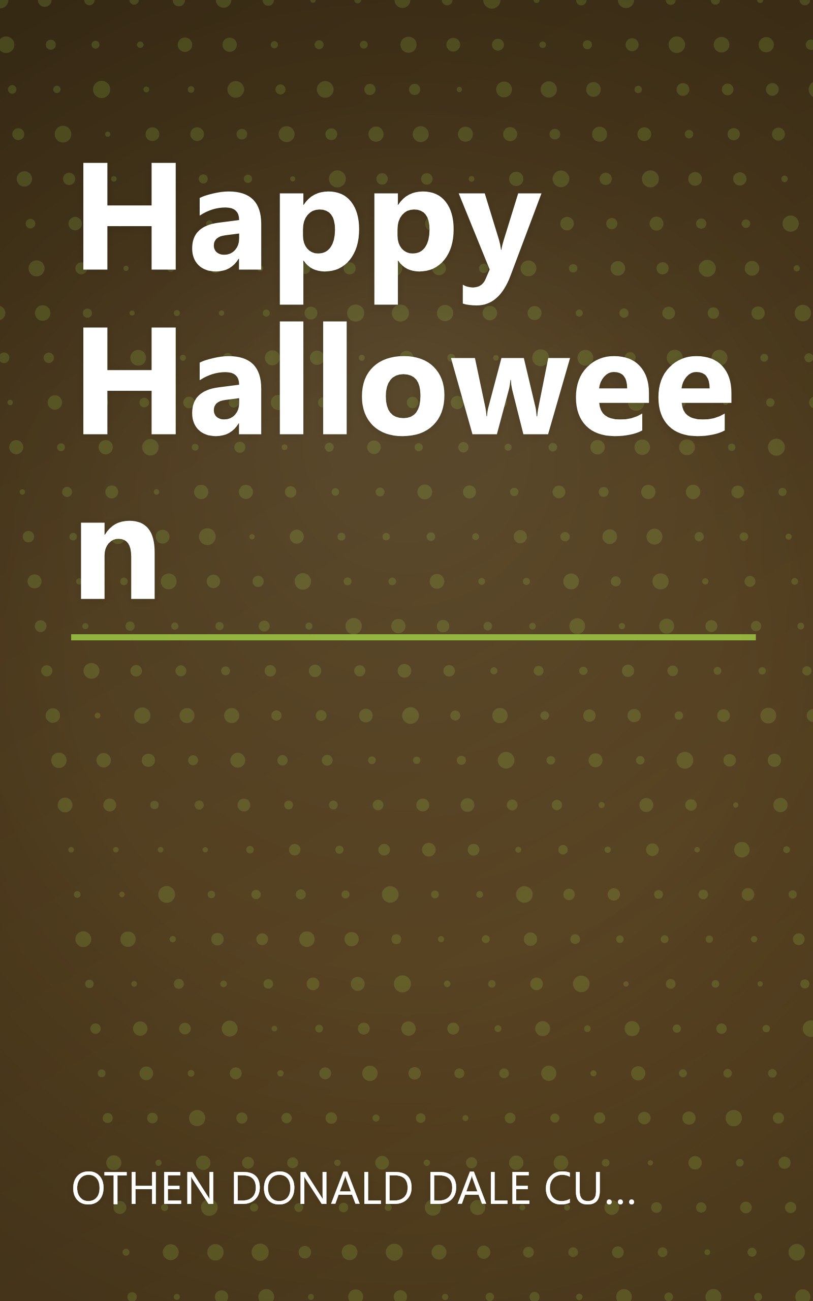 Happy Halloween book cover