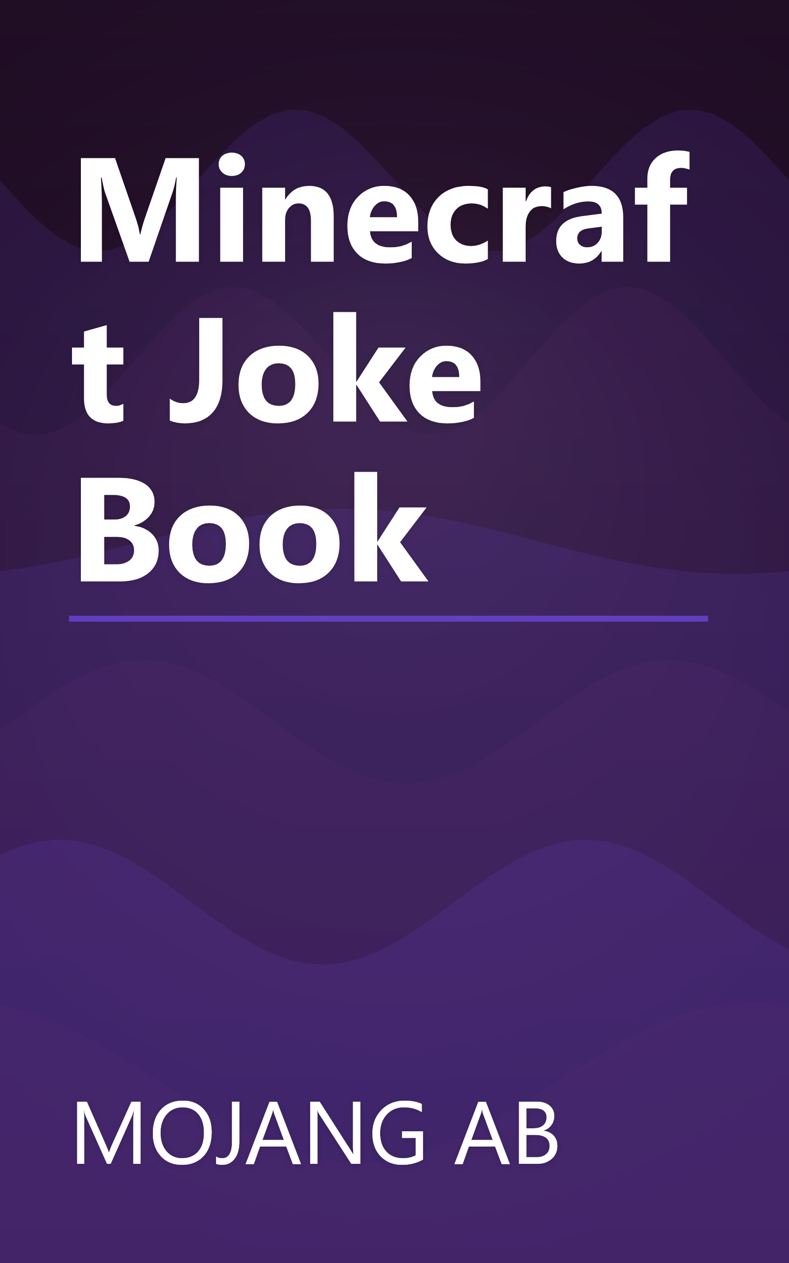 Minecraft Joke Book book cover