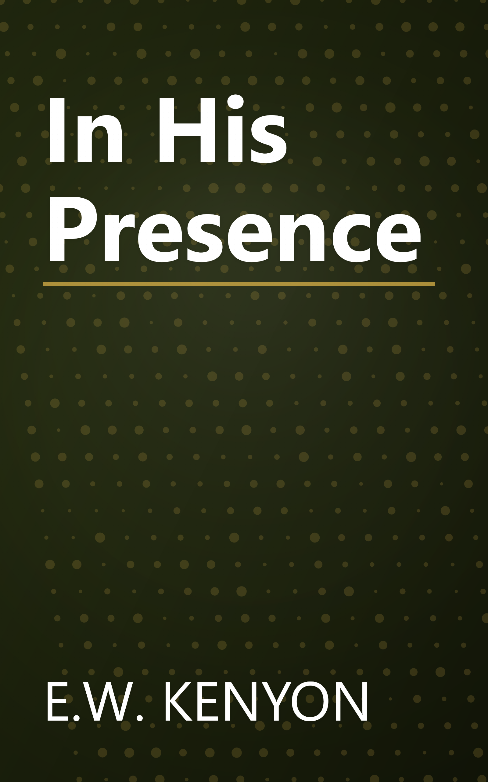 In His Presence book cover