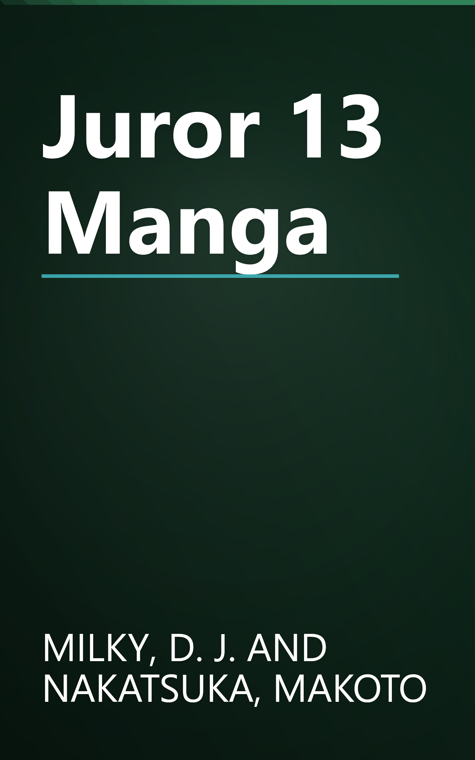 Juror 13 Manga book cover