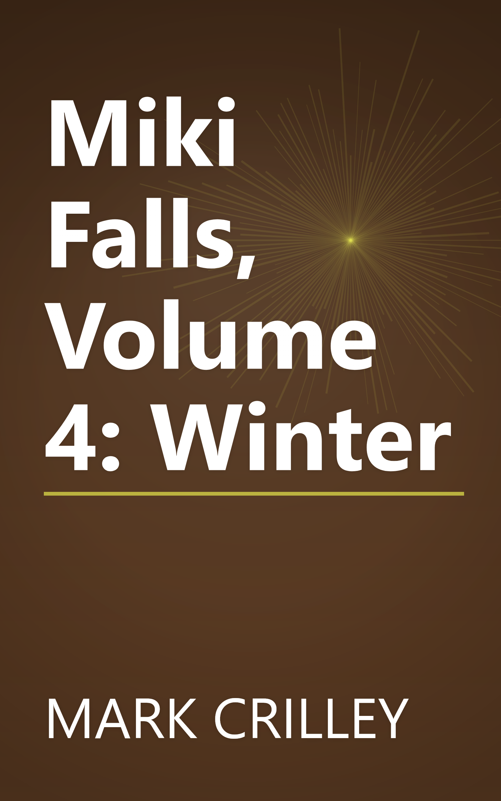 Miki Falls, Volume 4: Winter book cover