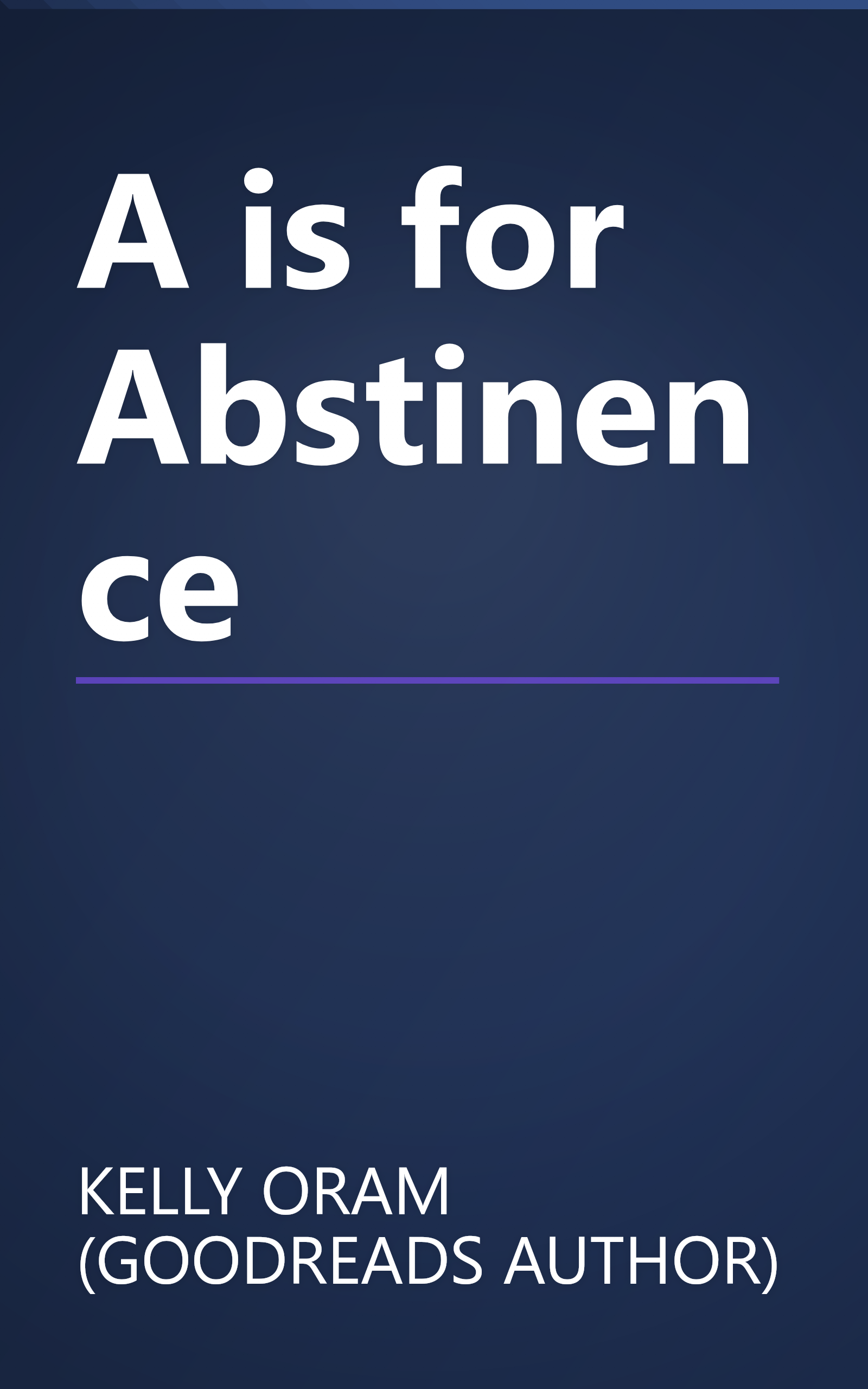 A is for Abstinence book cover