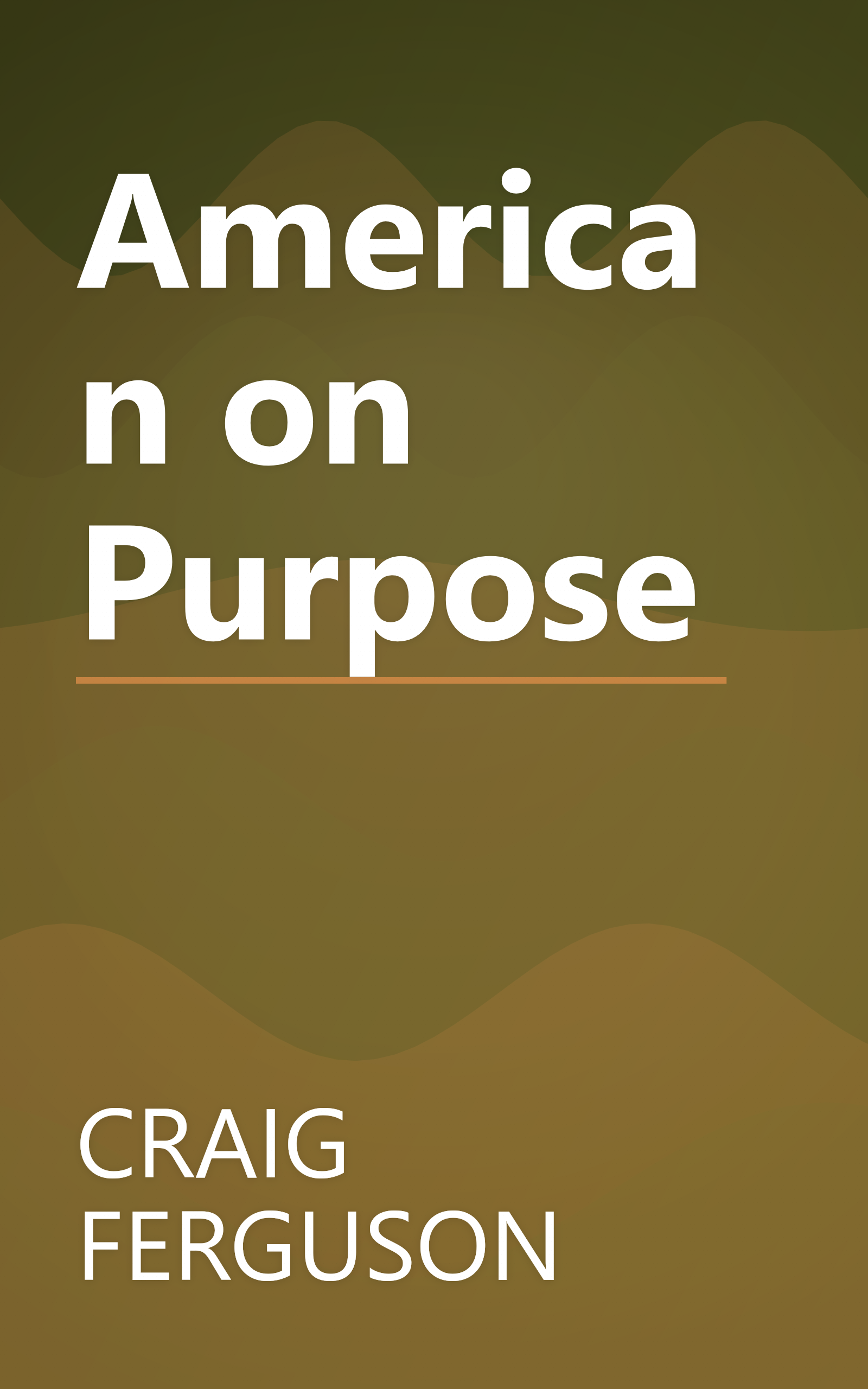American on Purpose book cover