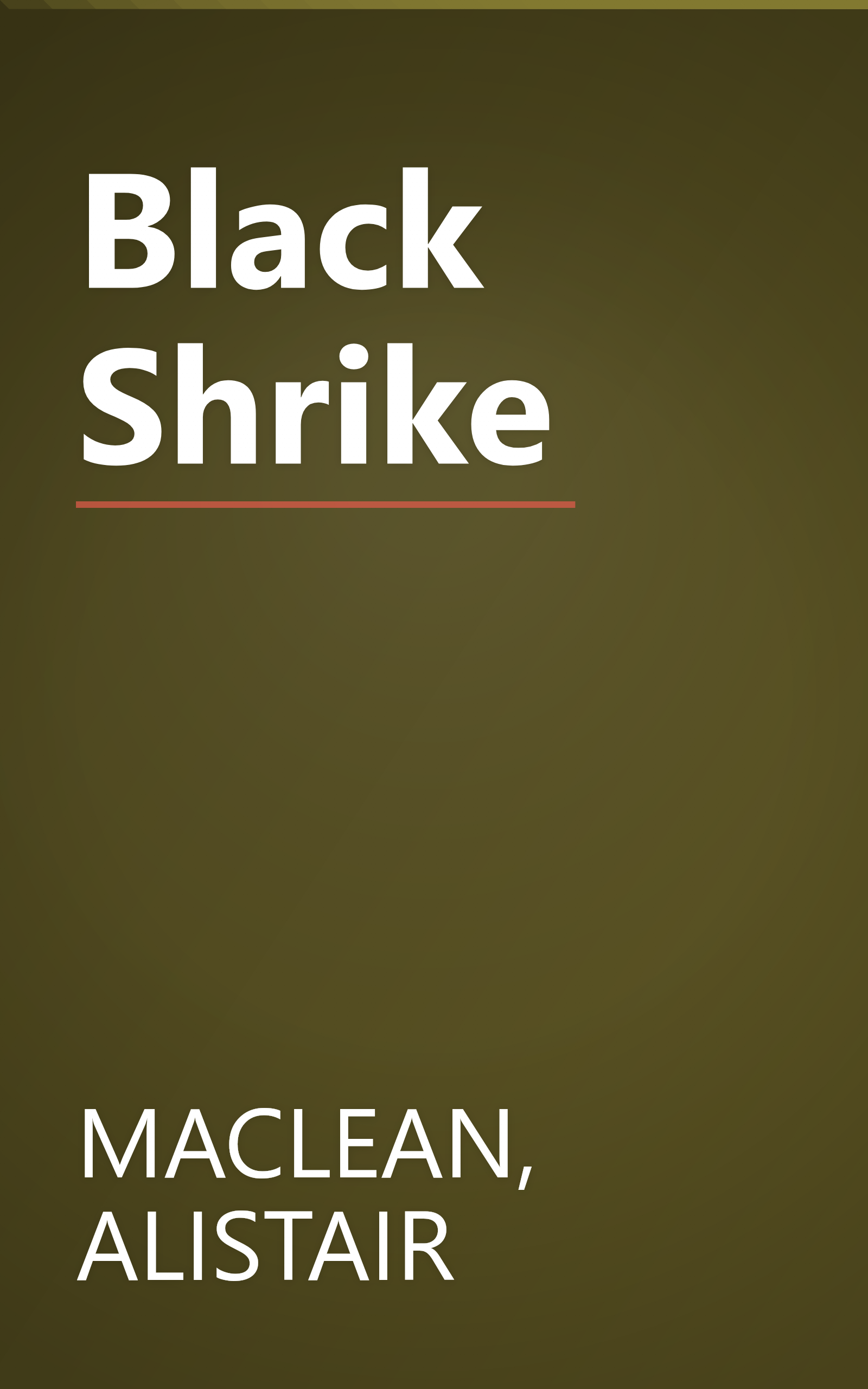 Black Shrike book cover