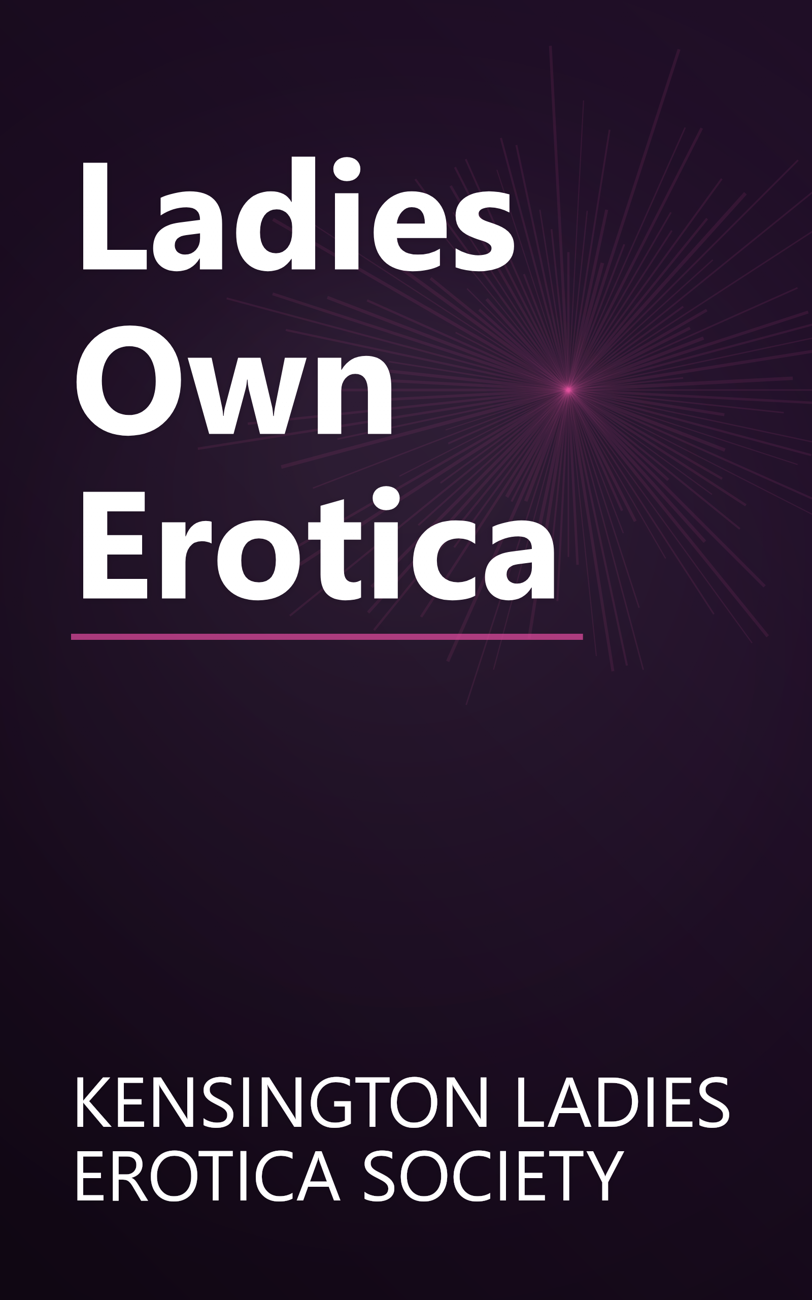 Ladies Own Erotica book cover