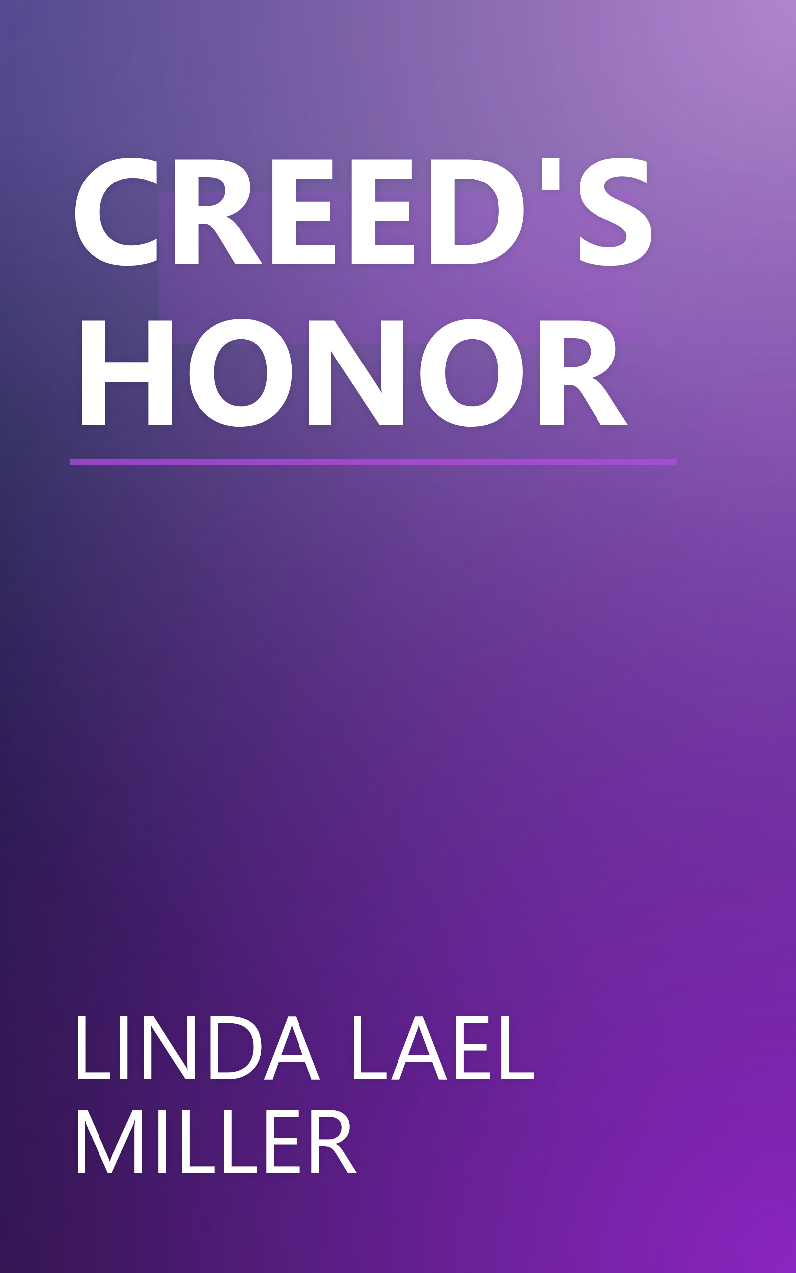 CREED'S HONOR book cover