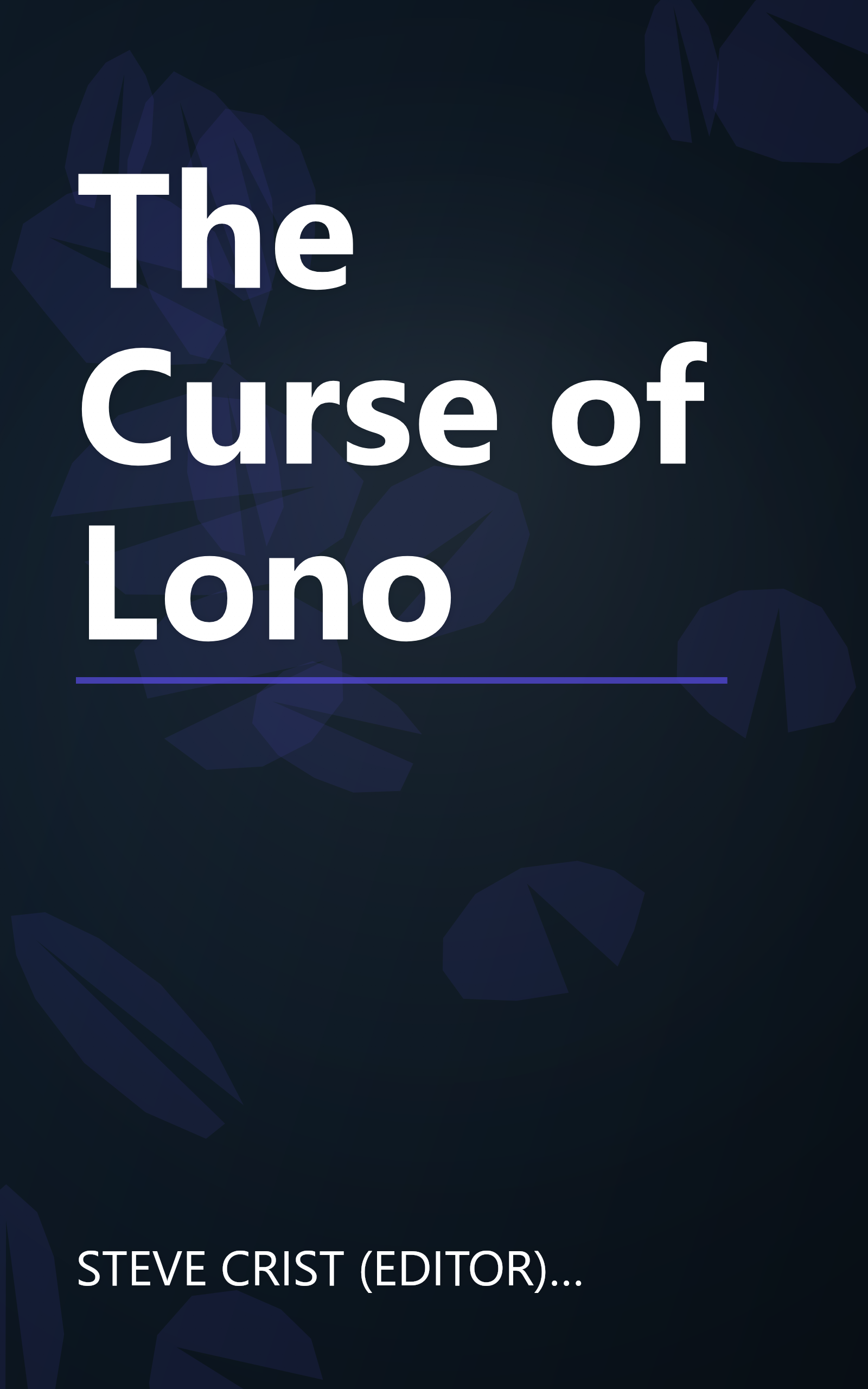 The Curse of Lono book cover