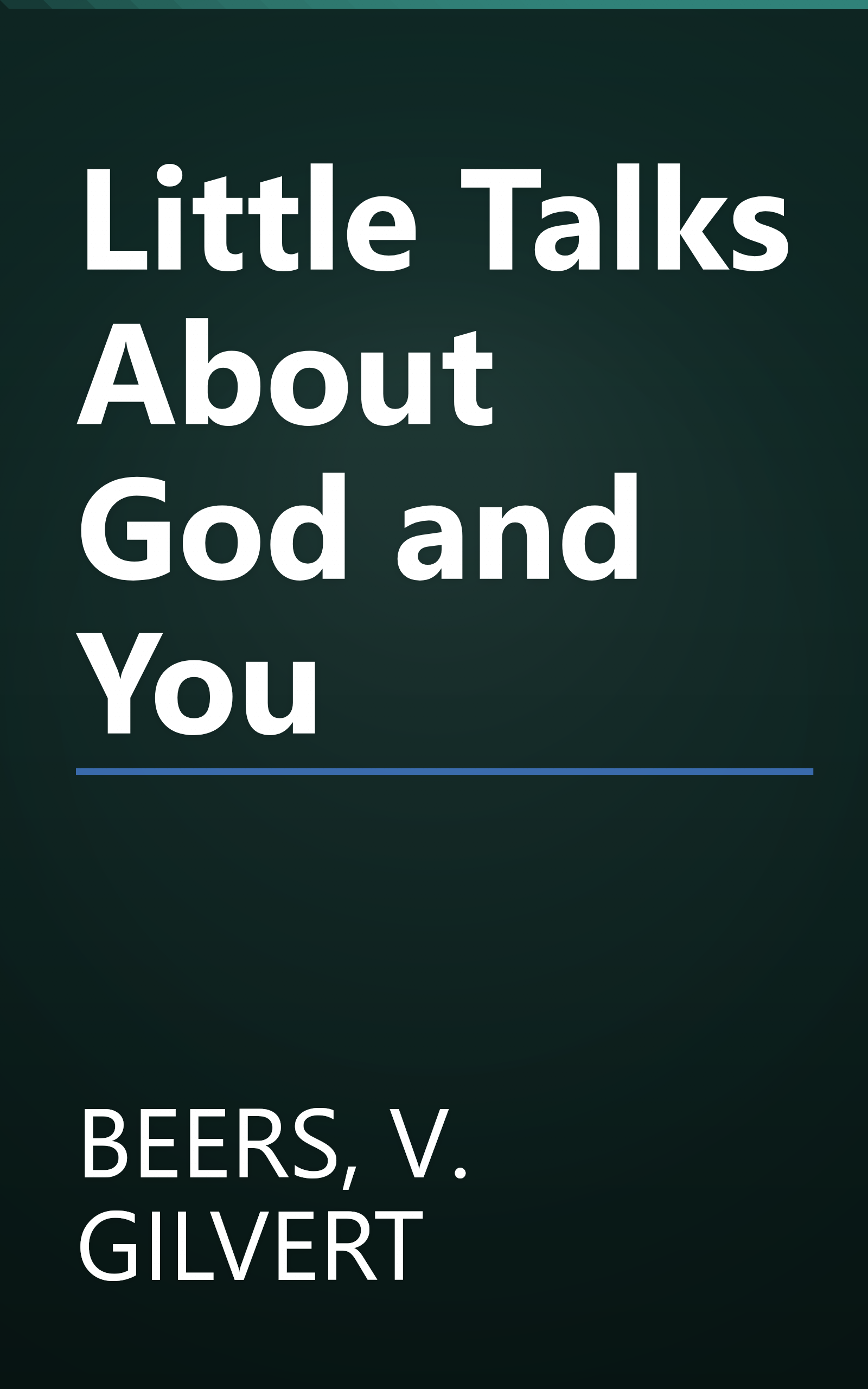 Little Talks About God and You book cover