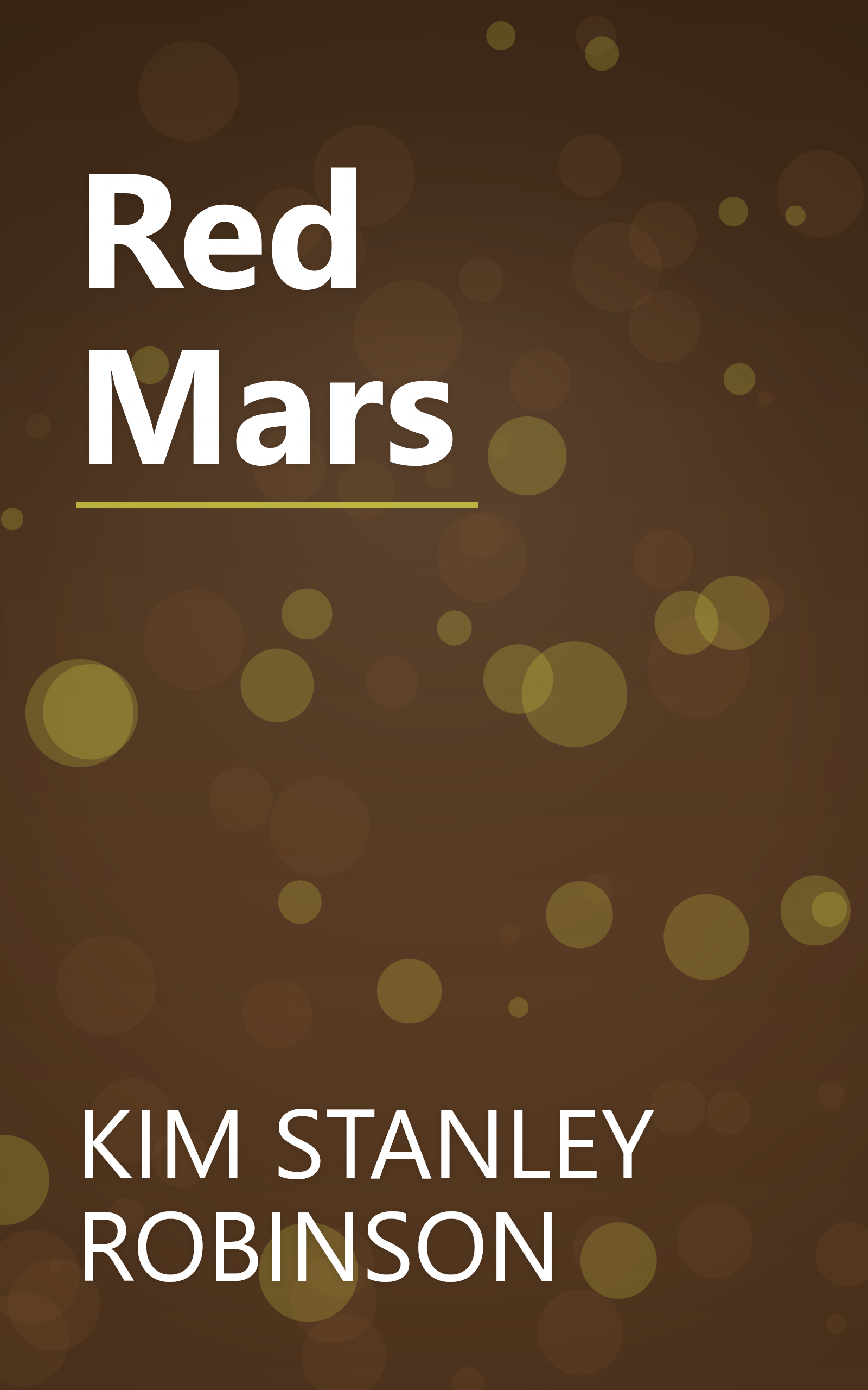 Red Mars book cover