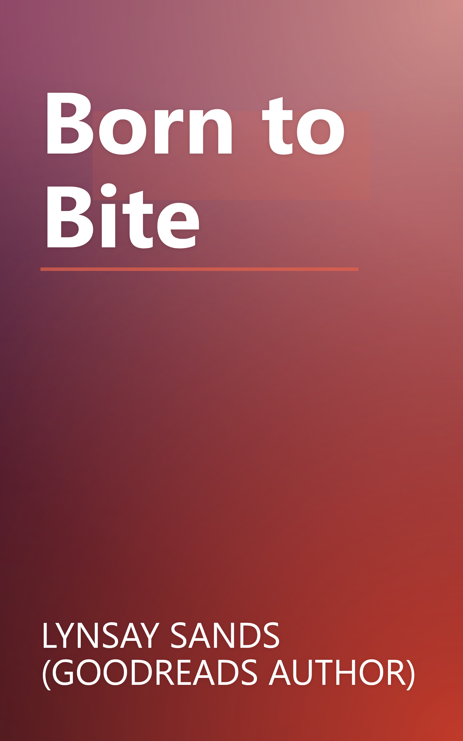 Born to Bite book cover