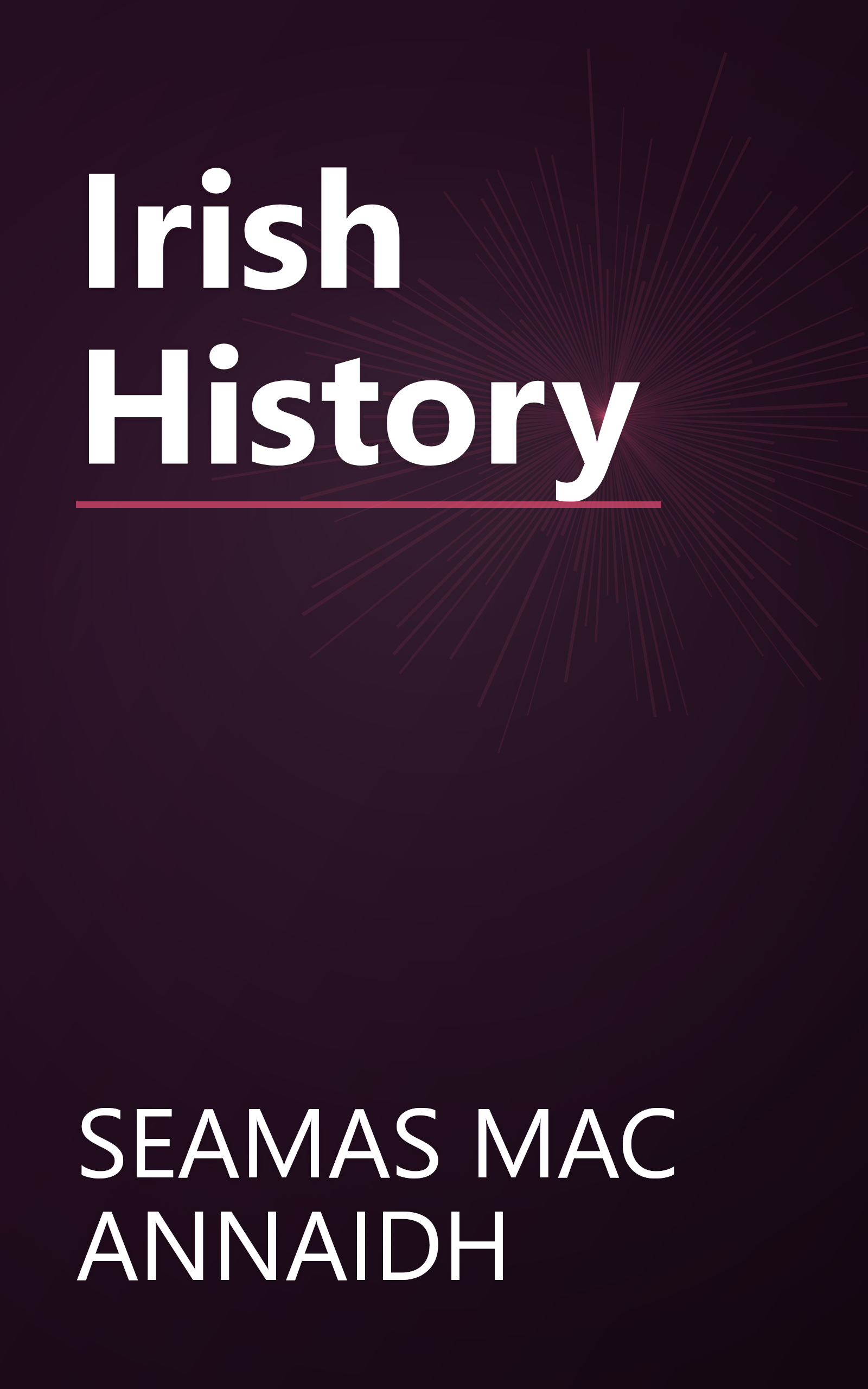 Irish History book cover