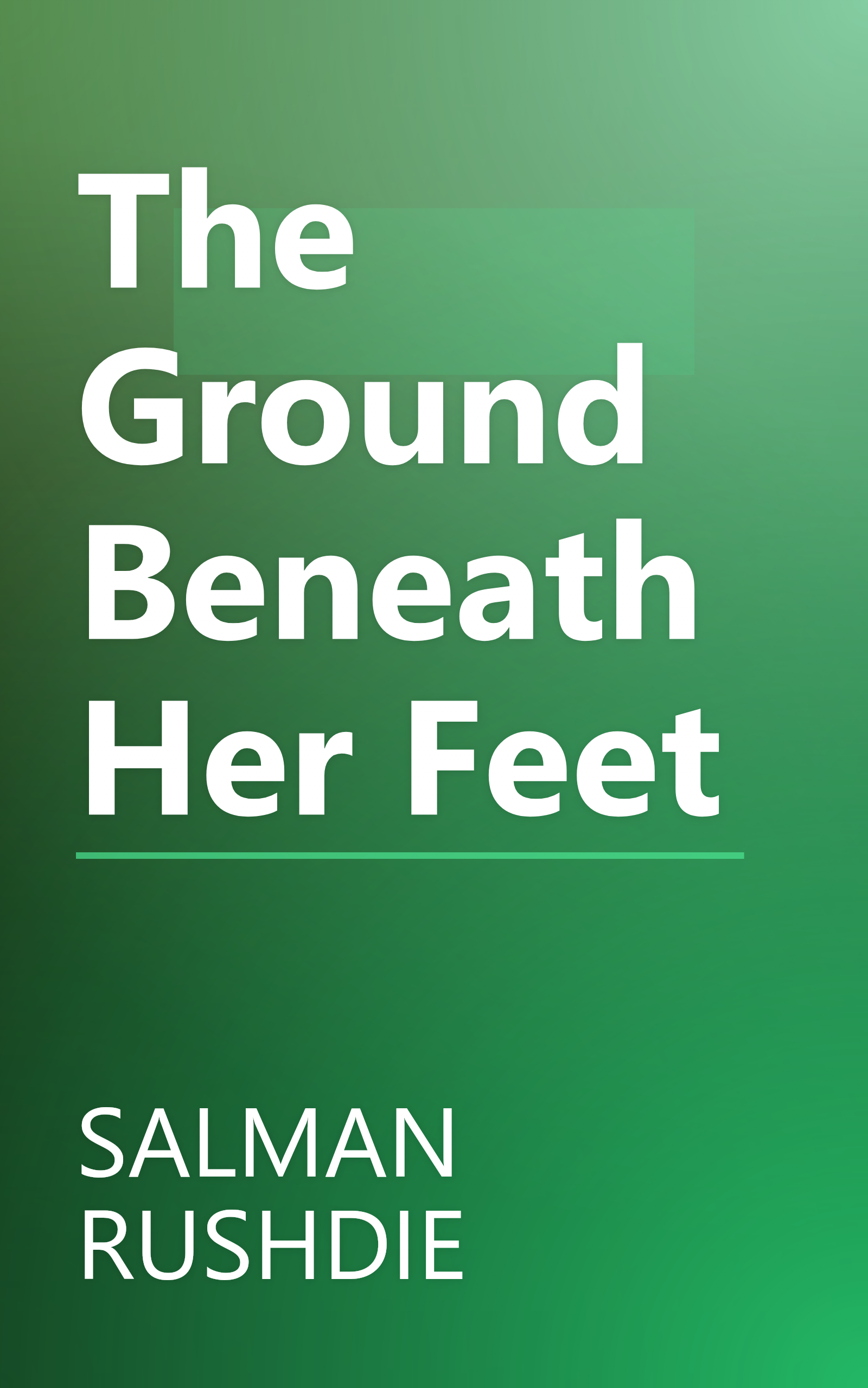 The Ground Beneath Her Feet book cover