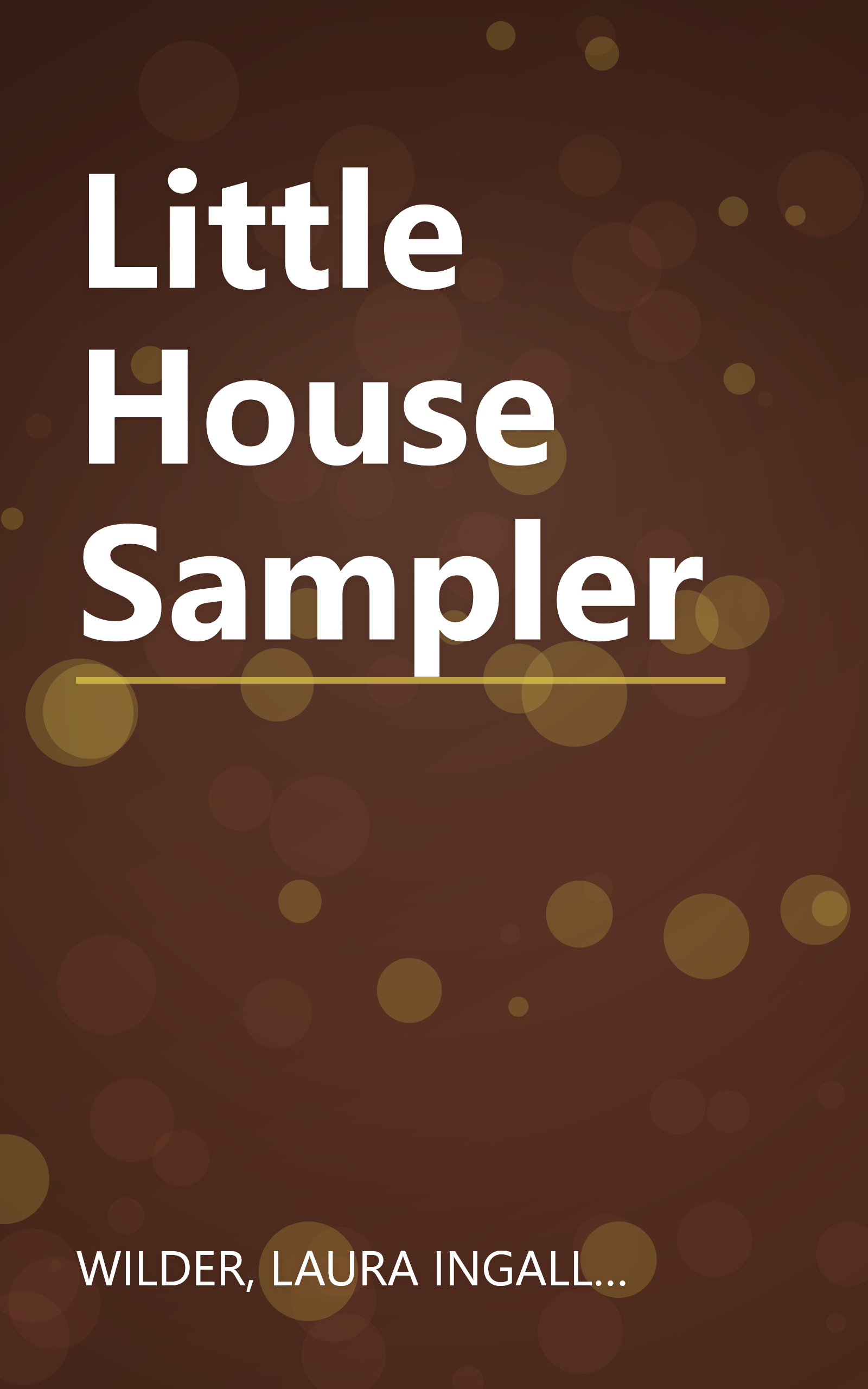 Little House Sampler book cover