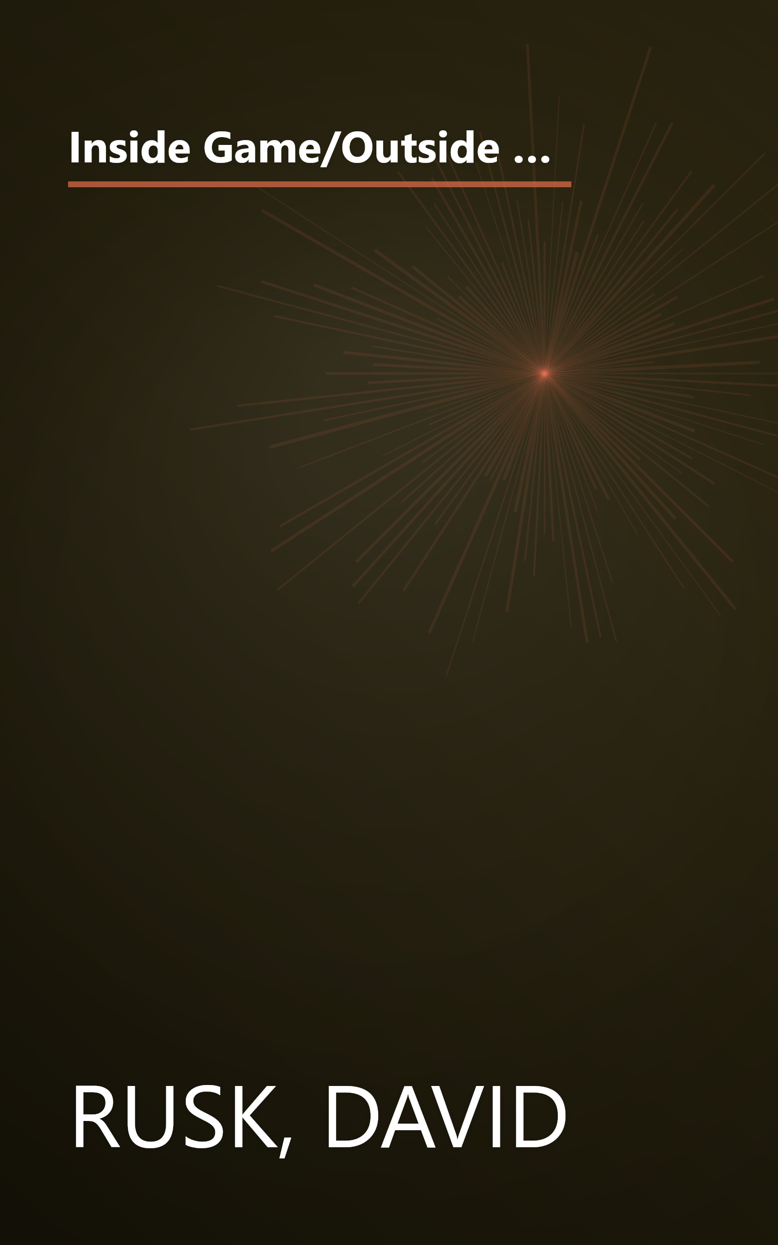 Inside Game/Outside Game: Winning Strategies for Saving Urban America (Century Foundation Books (Brookings Hardcover)) book cover