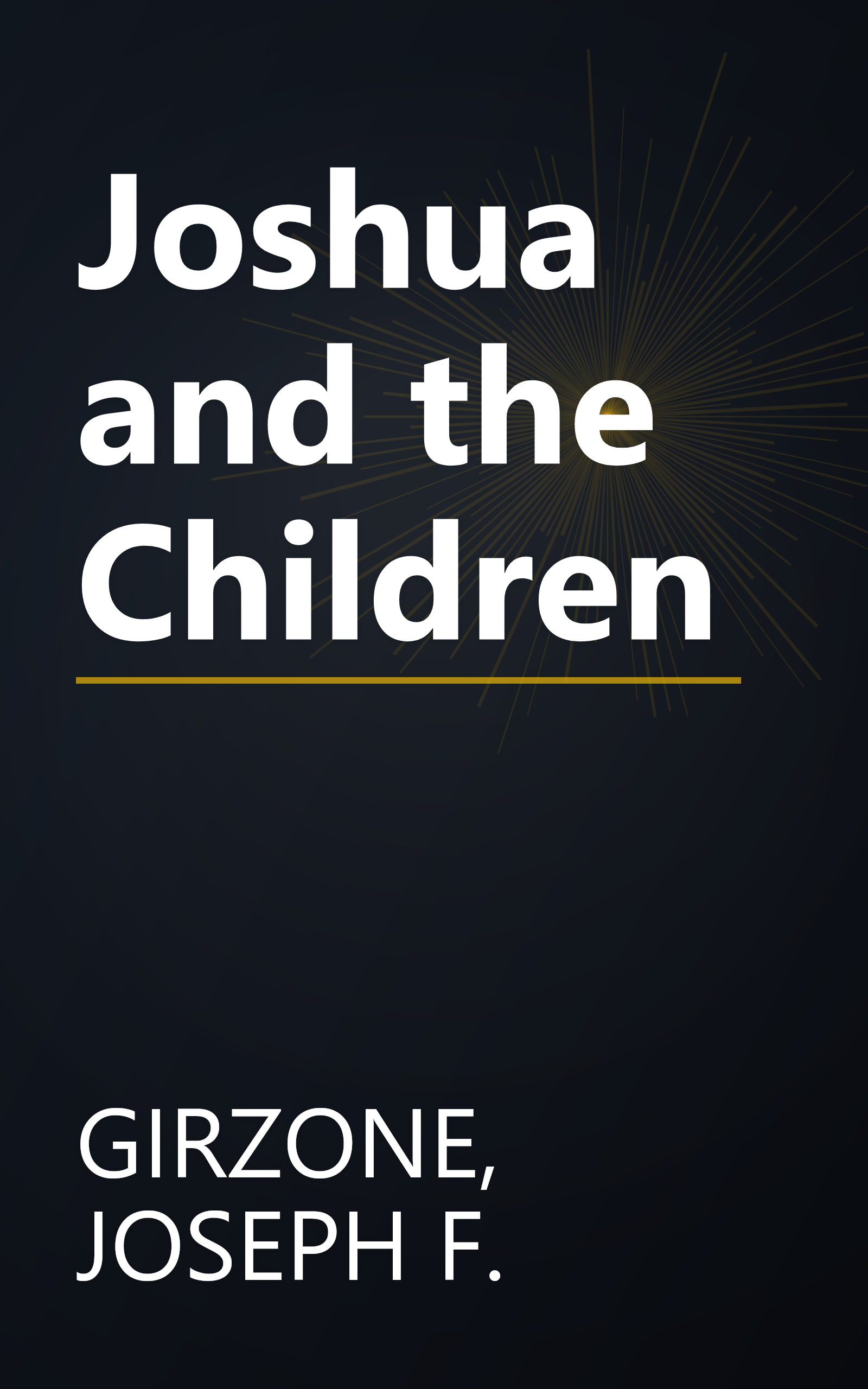 Joshua and the Children book cover