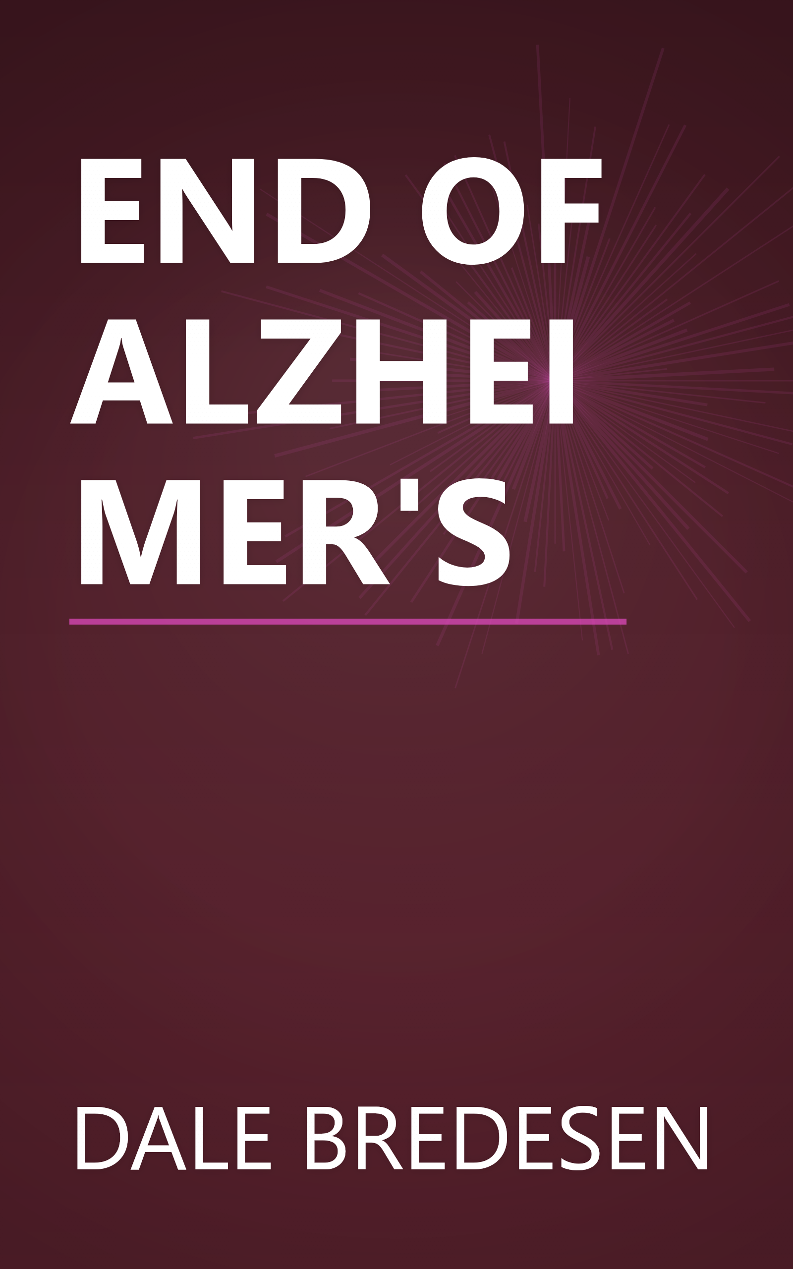 END OF ALZHEIMER'S book cover