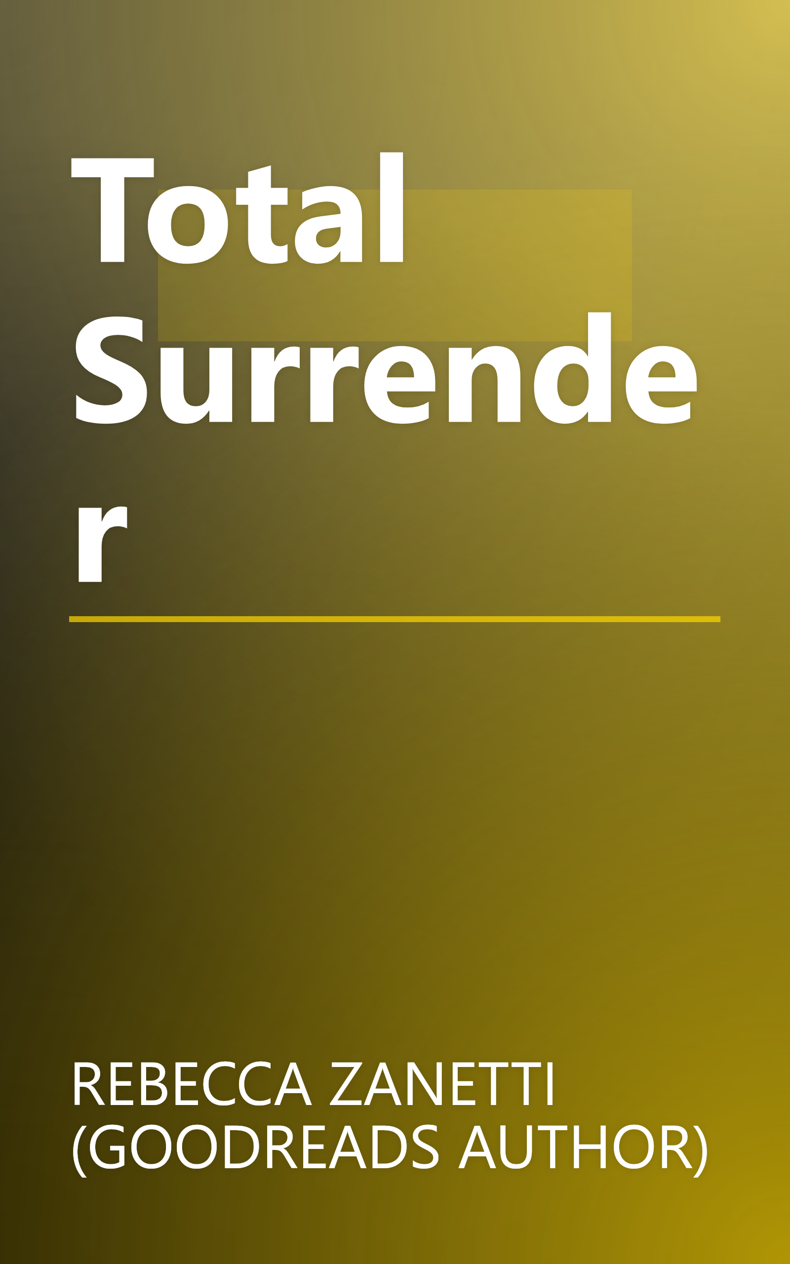 Total Surrender book cover