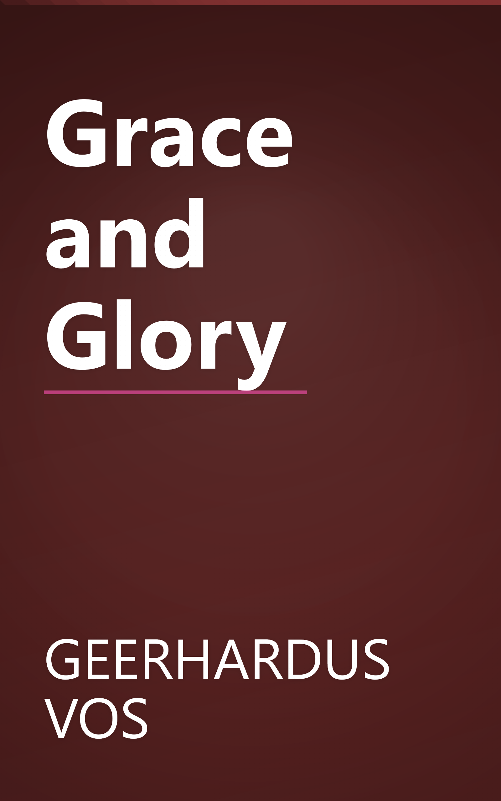 Grace and Glory book cover