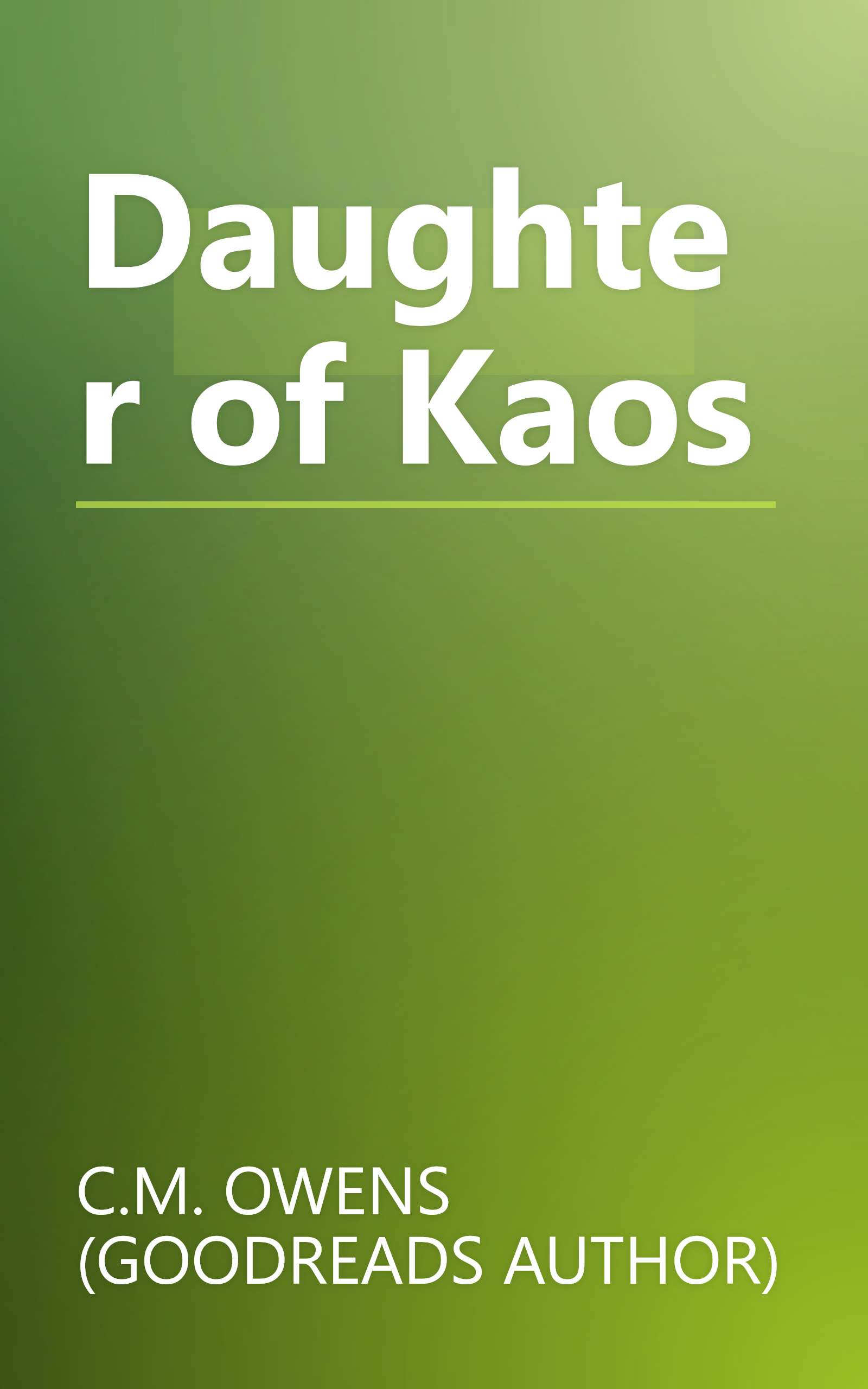 Daughter of Kaos book cover