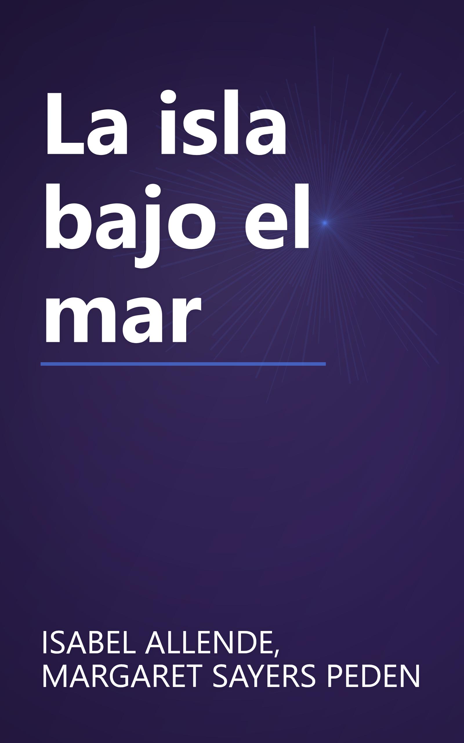 La isla bajo el mar book cover