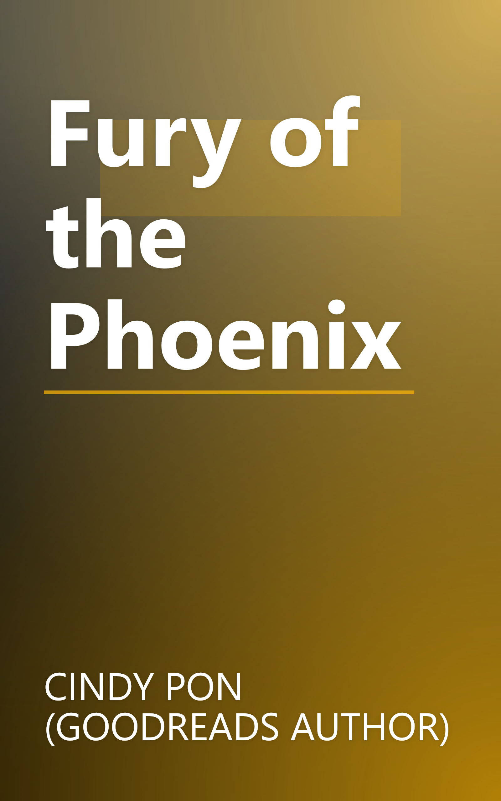 Fury of the Phoenix book cover