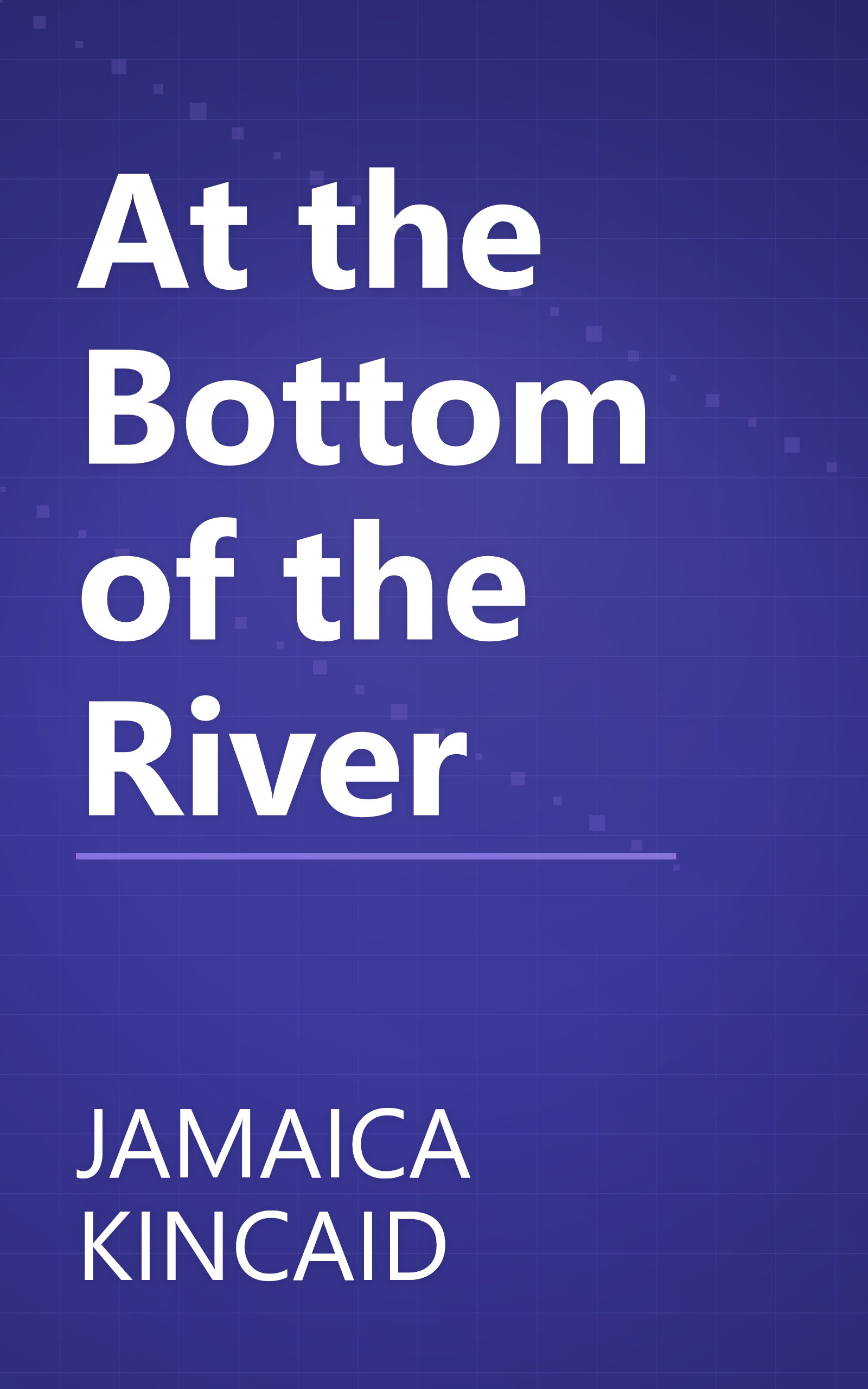 At the Bottom of the River book cover
