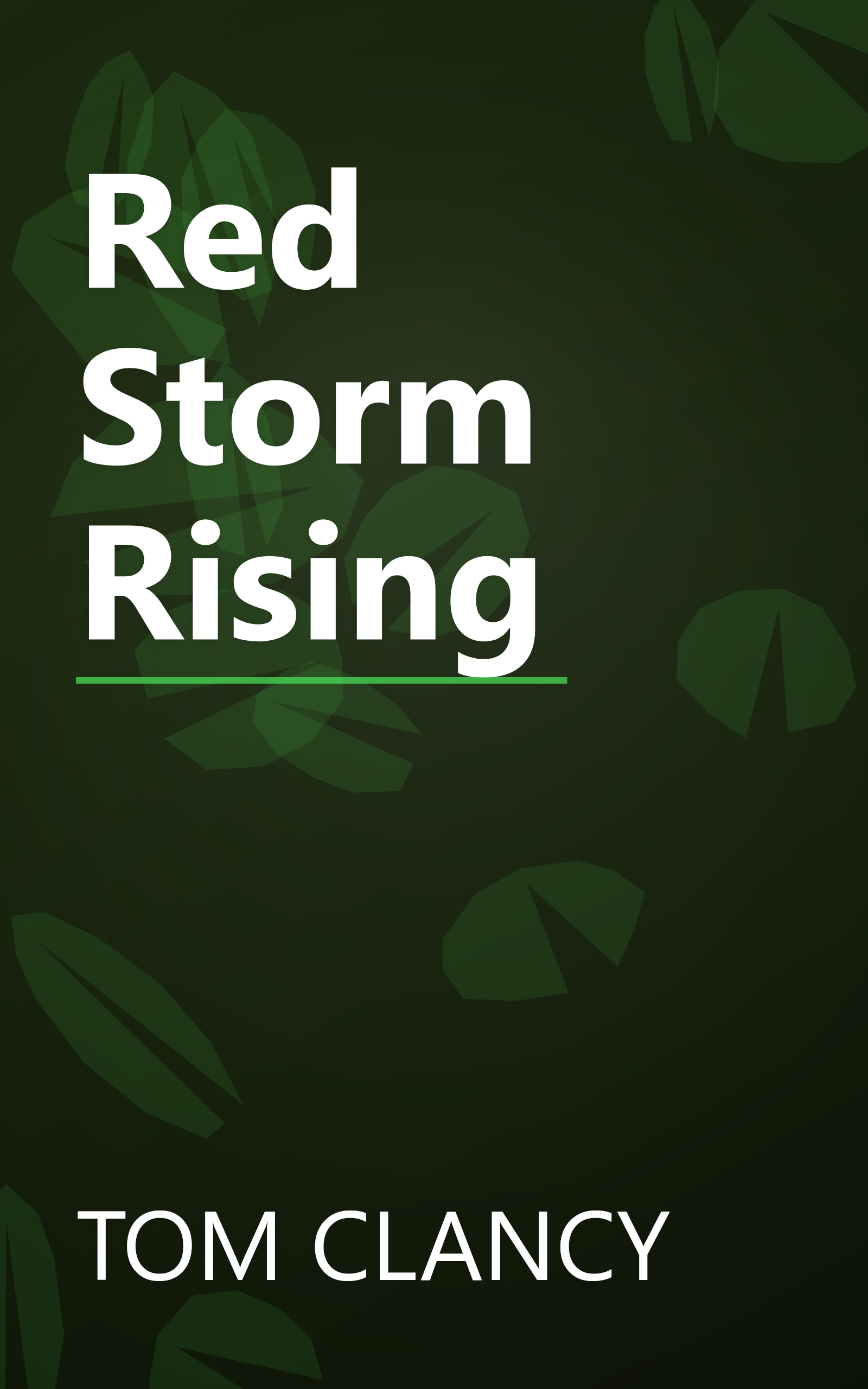 Red Storm Rising book cover