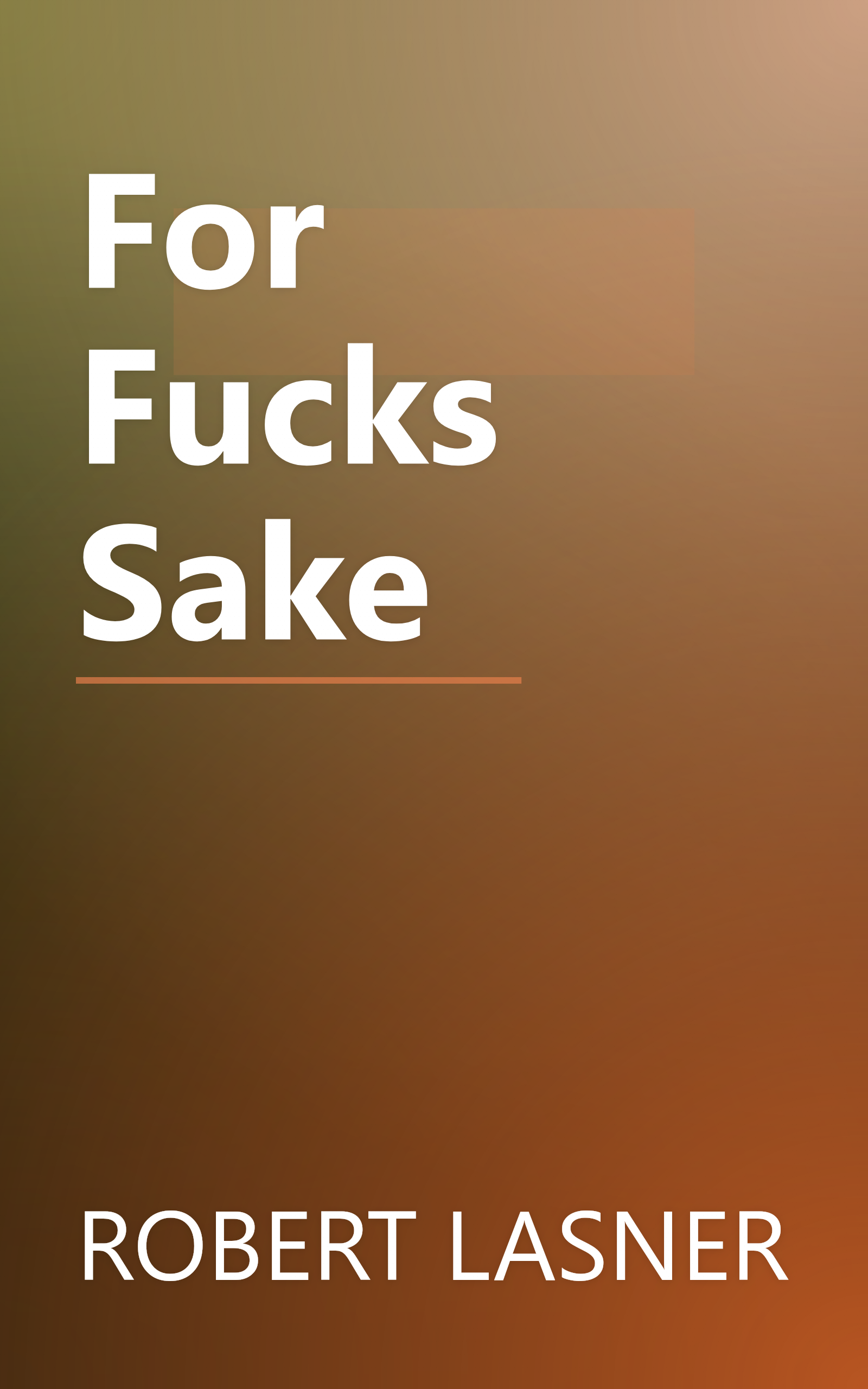 For Fucks Sake book cover