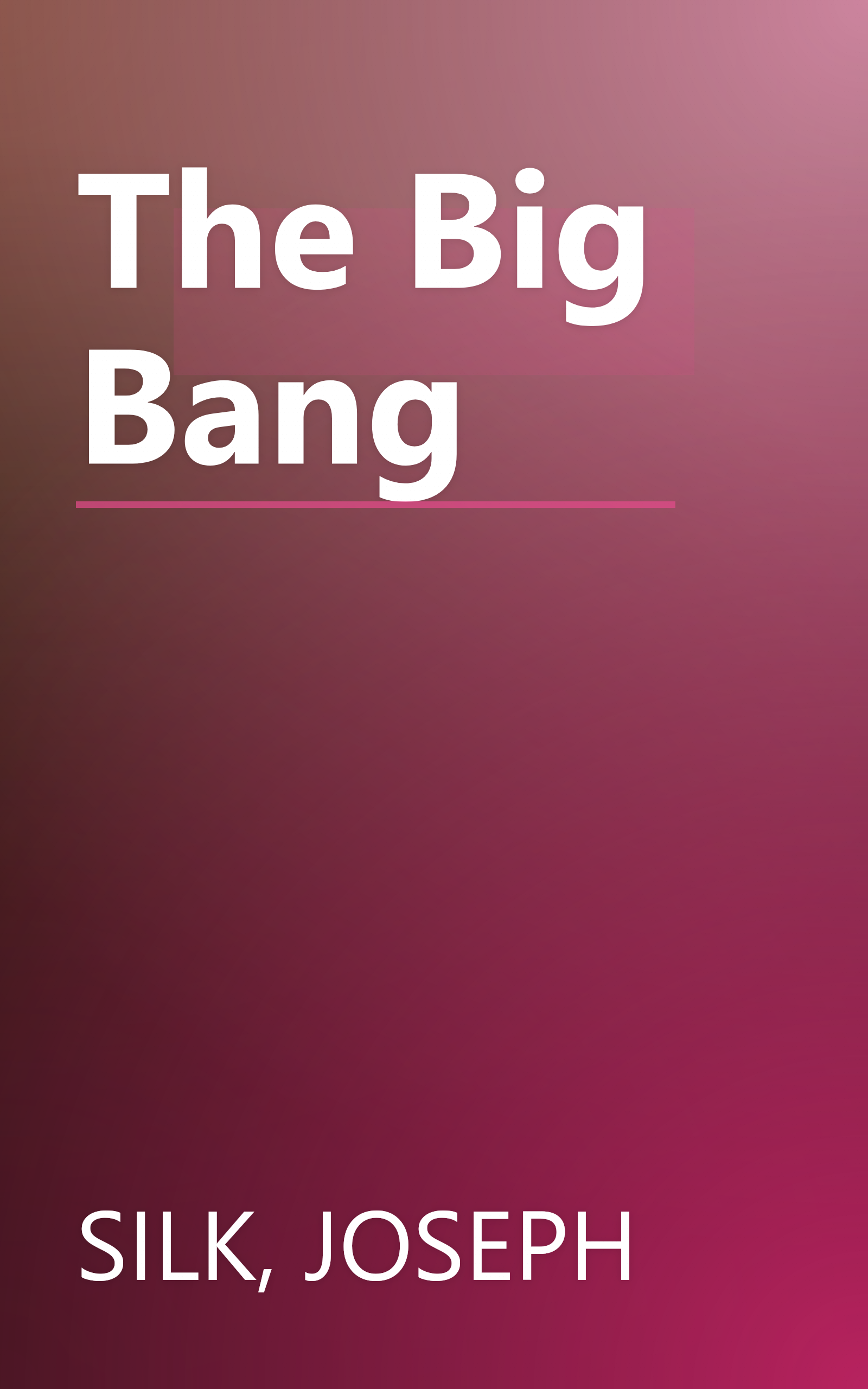 The Big Bang book cover