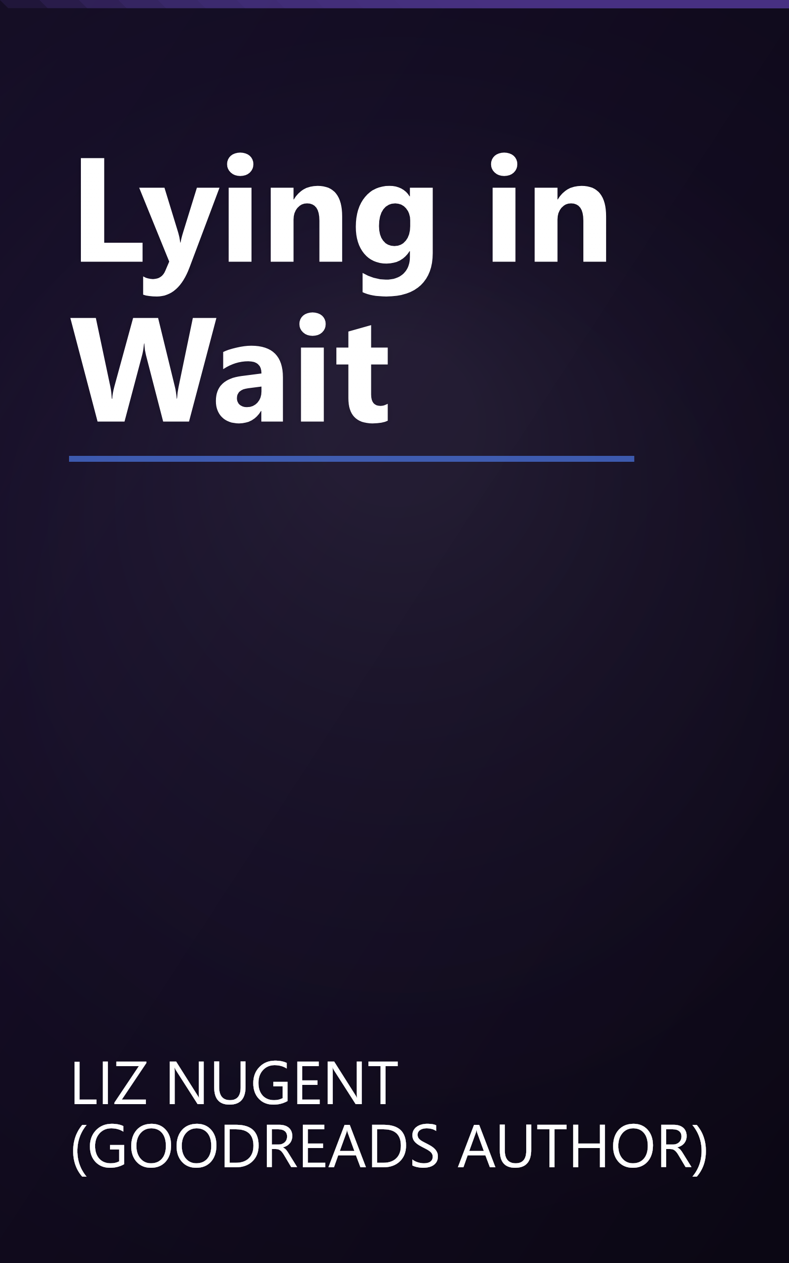 Lying in Wait book cover