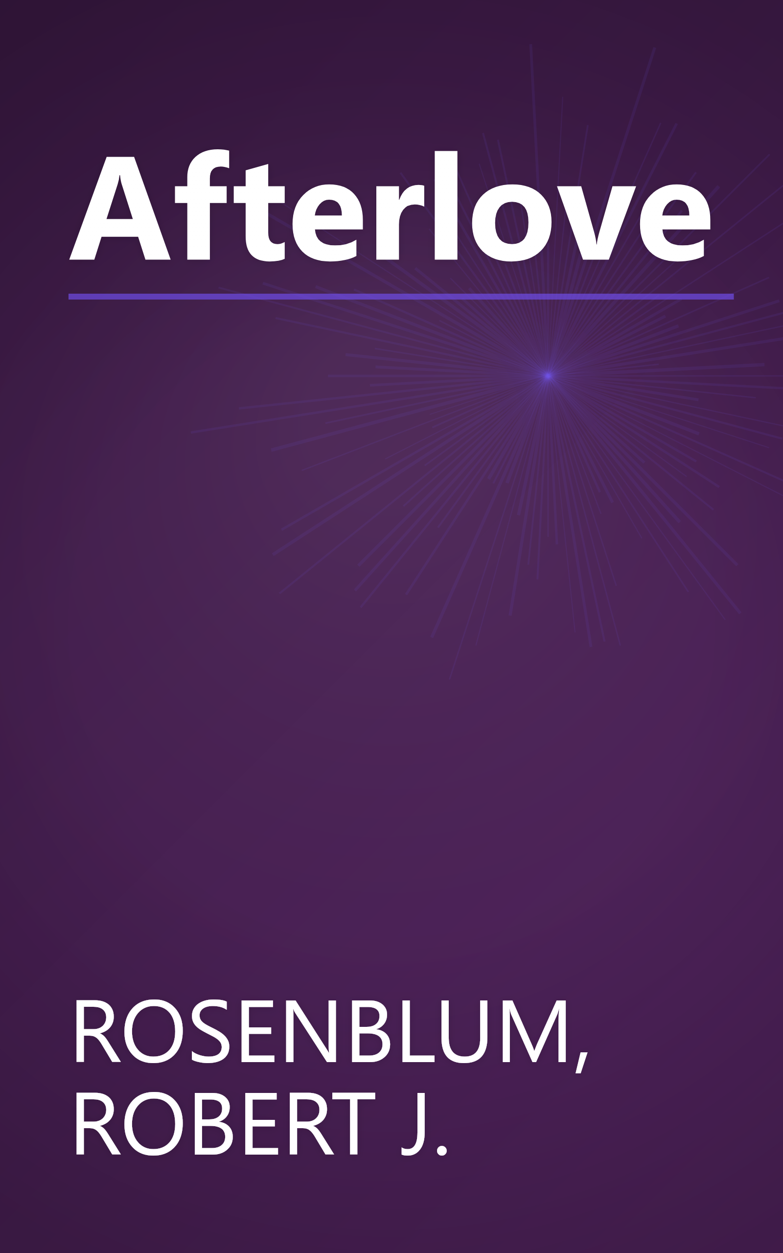 Afterlove book cover