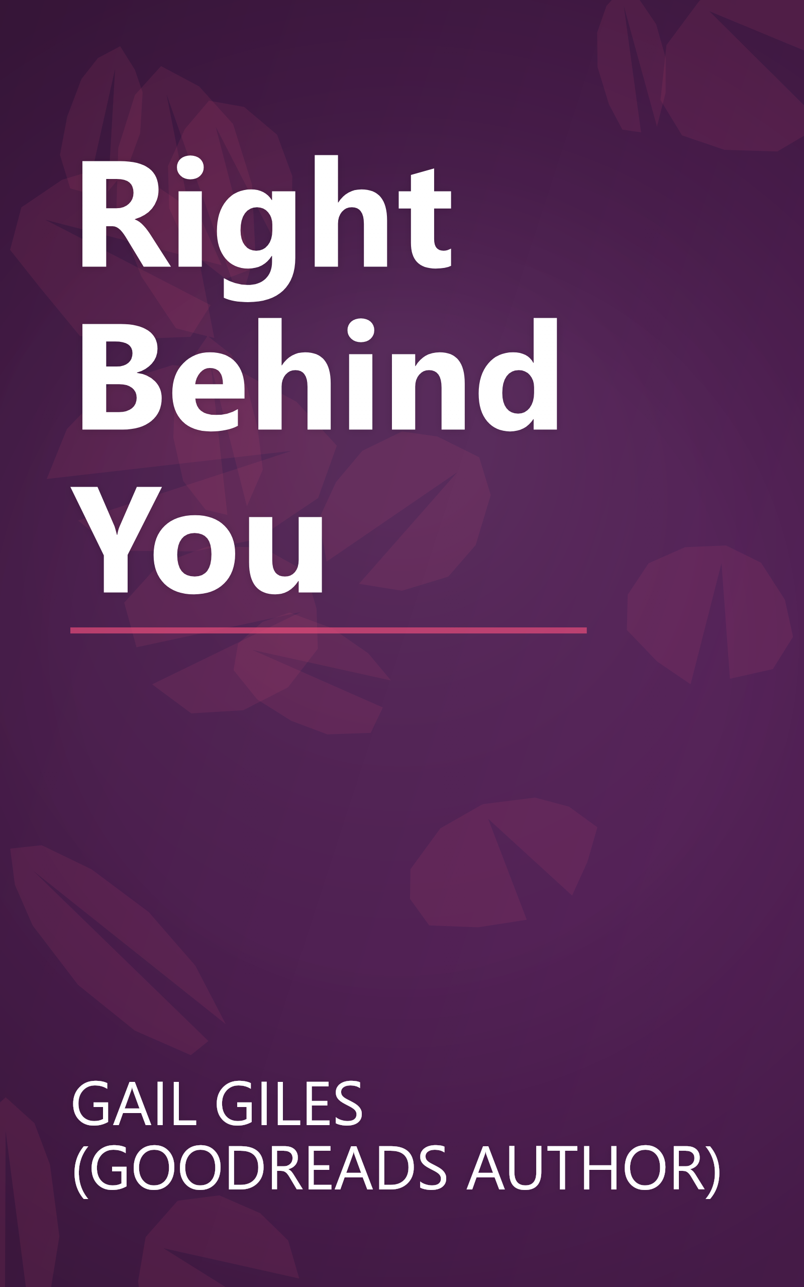 Right Behind You book cover
