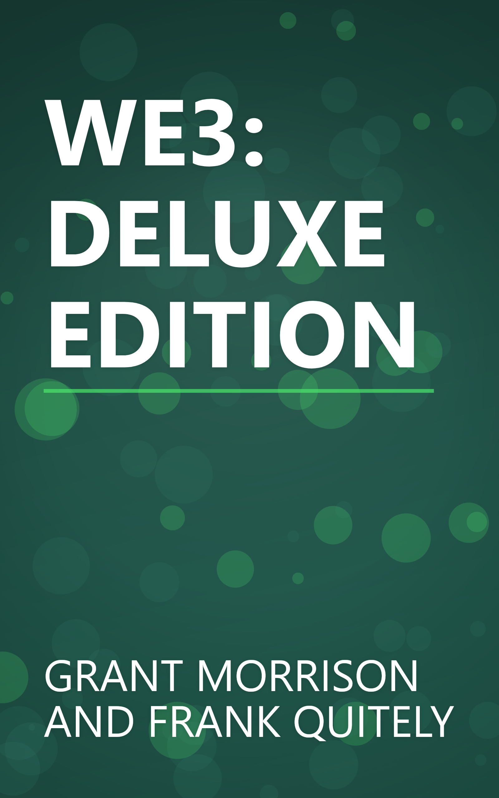 WE3: DELUXE EDITION book cover