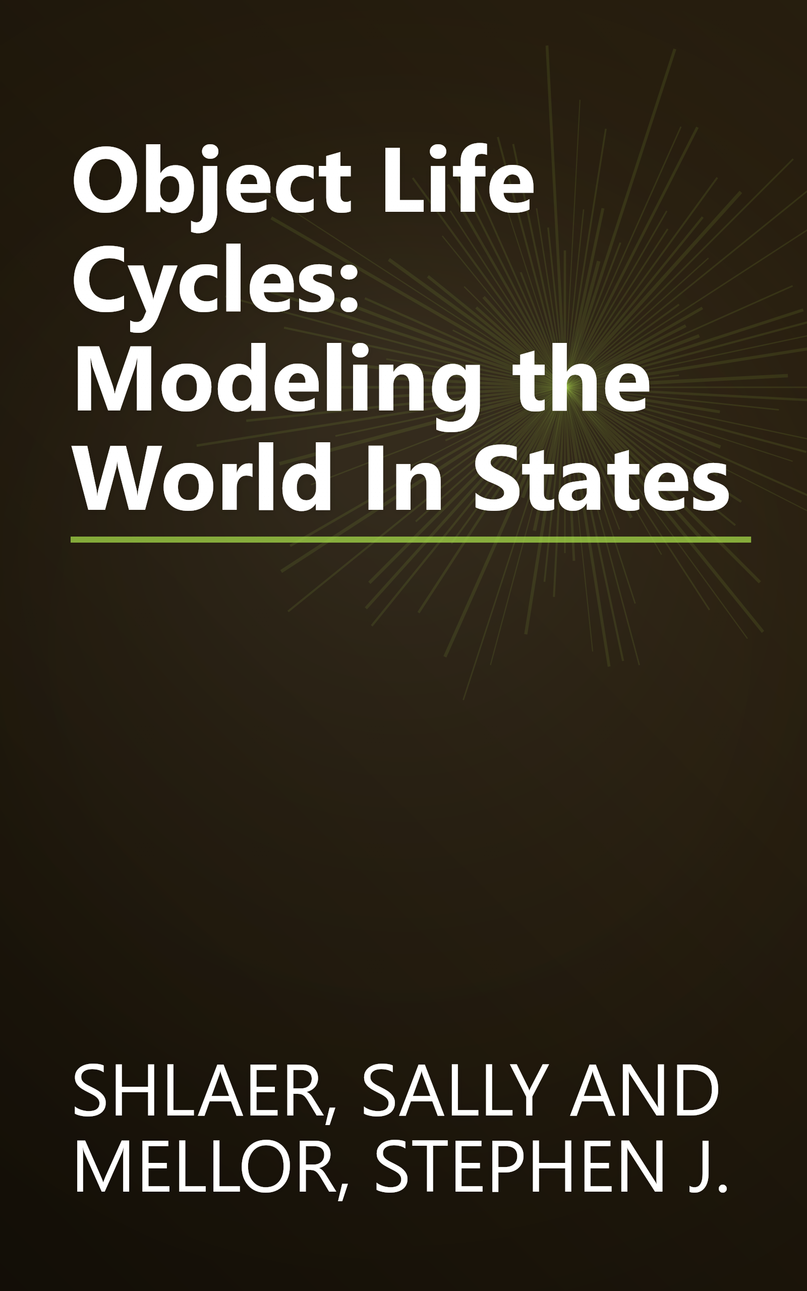 Object Life Cycles: Modeling the World In States book cover