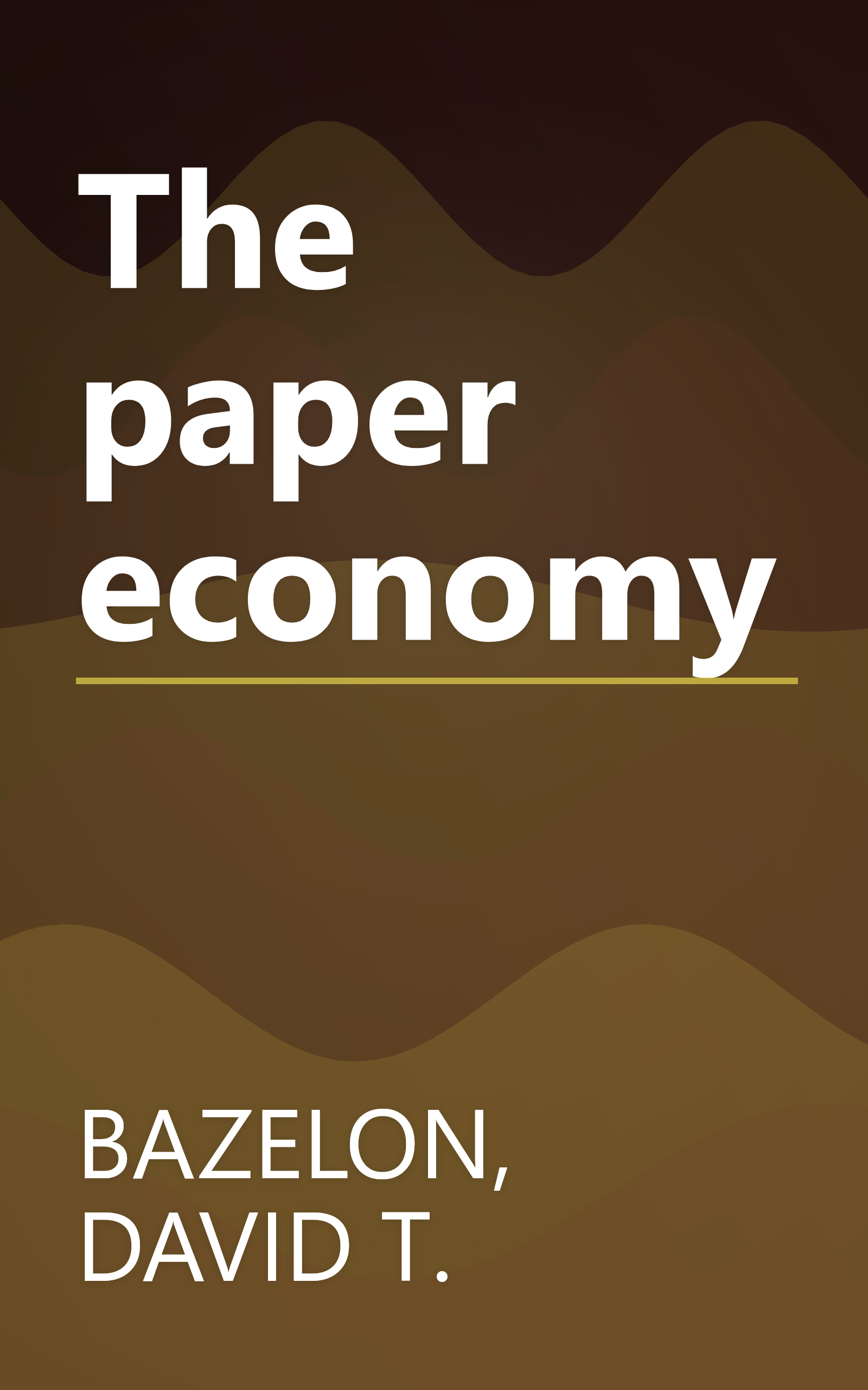 The paper economy book cover