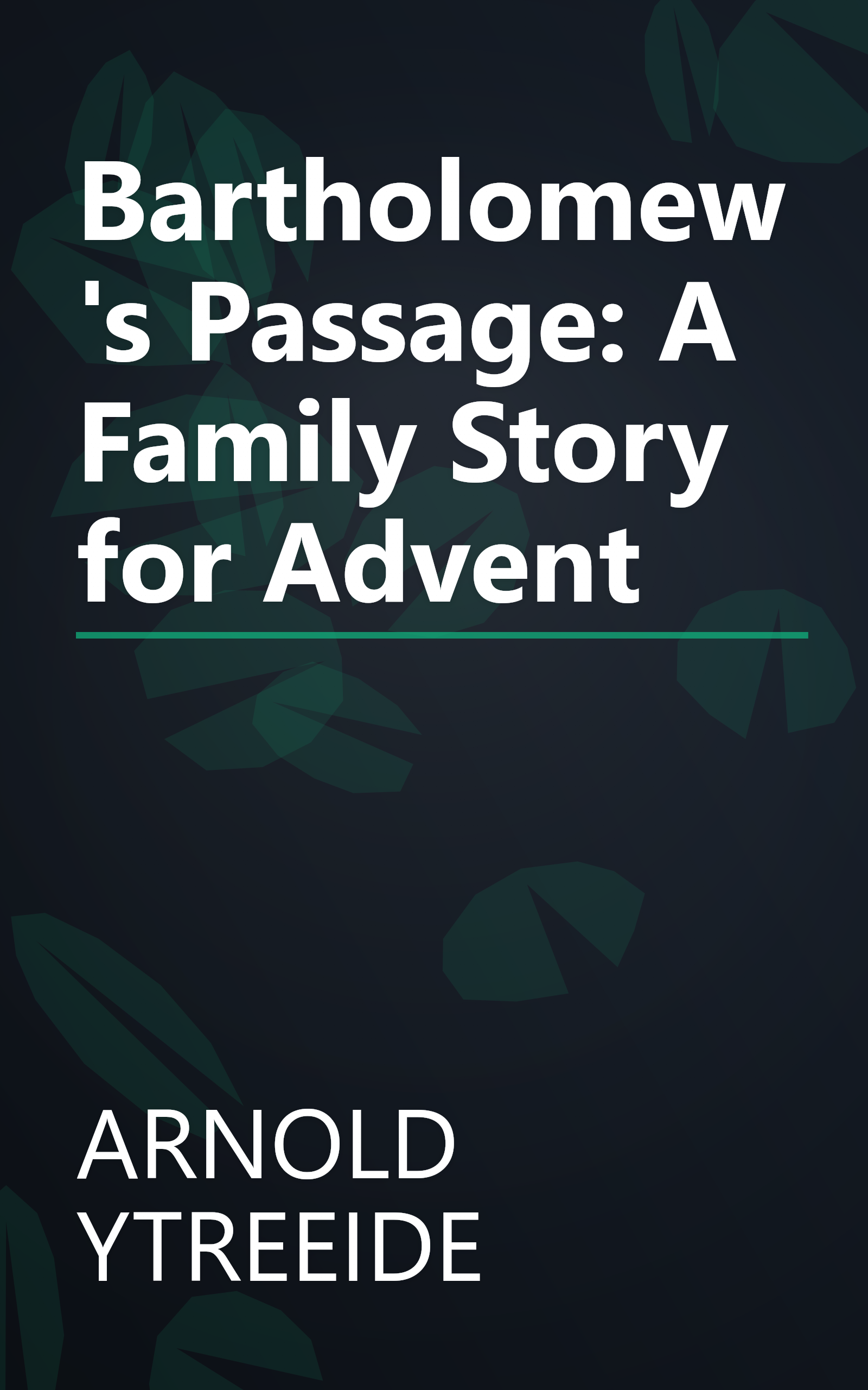 Bartholomew's Passage: A Family Story for Advent book cover