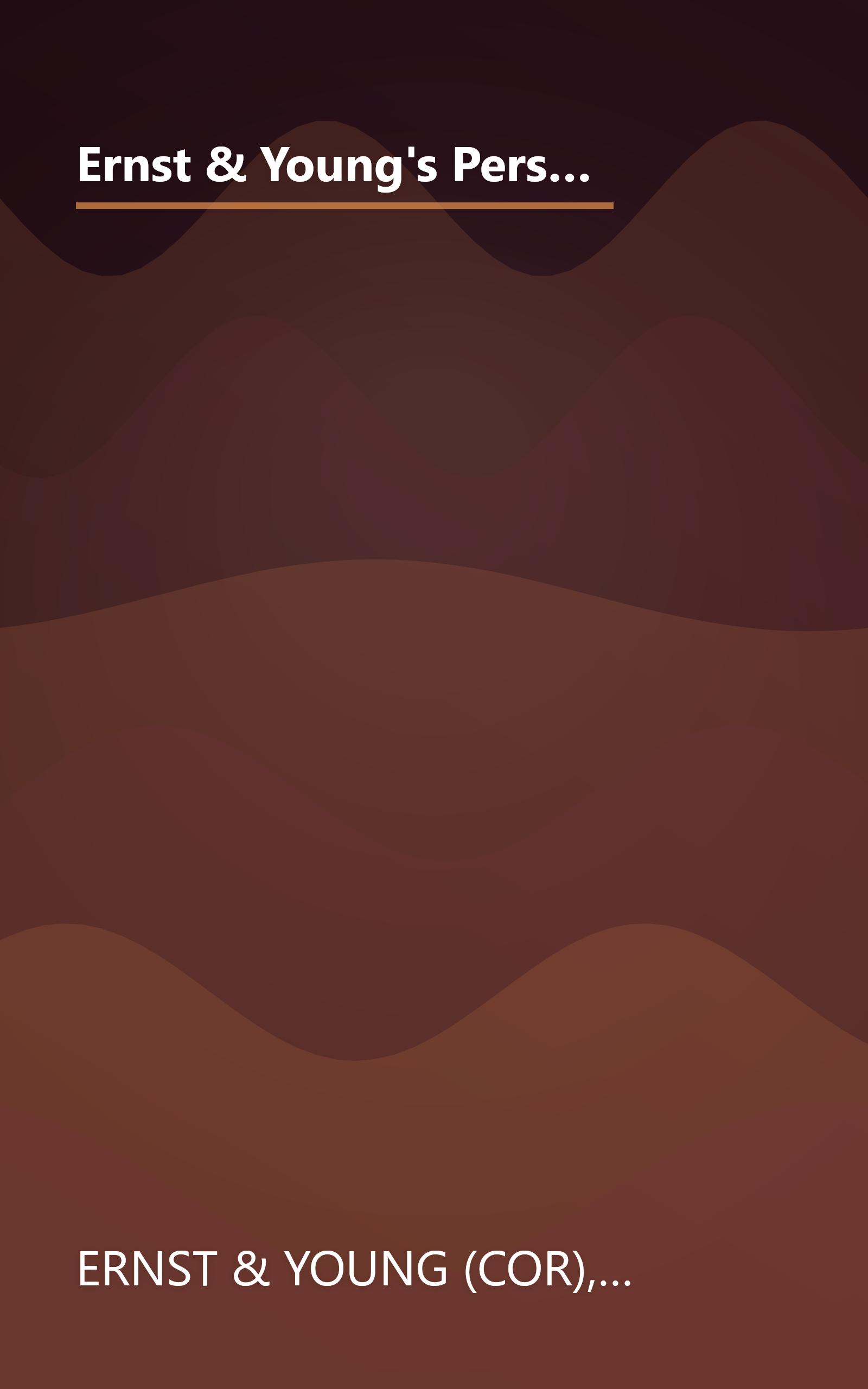 Ernst & Young's Personal Financial Planning Guide (ERNST AND YOUNG'S PERSONAL FINANCIAL PLANNING GUIDE) book cover