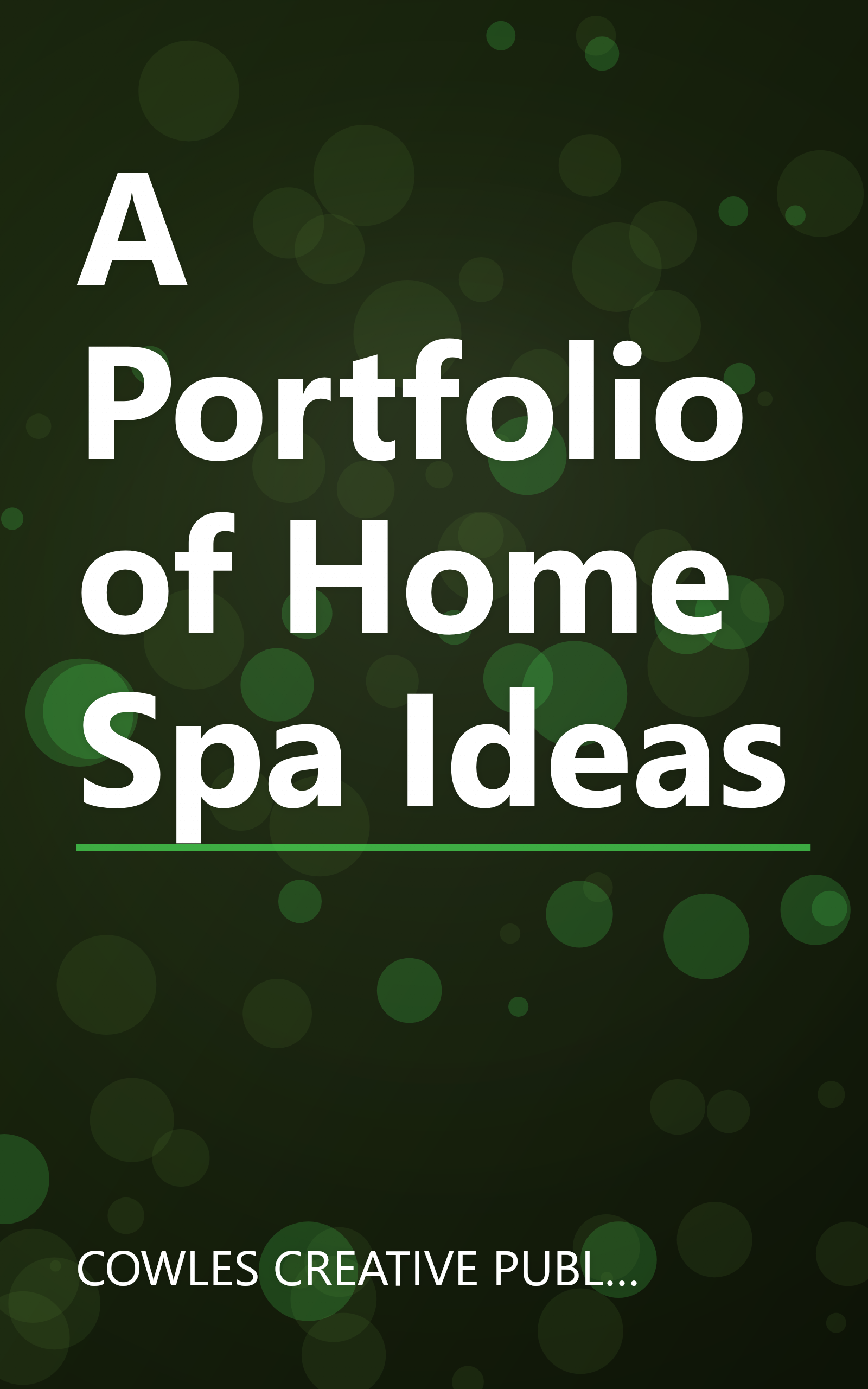 A Portfolio of Home Spa Ideas book cover