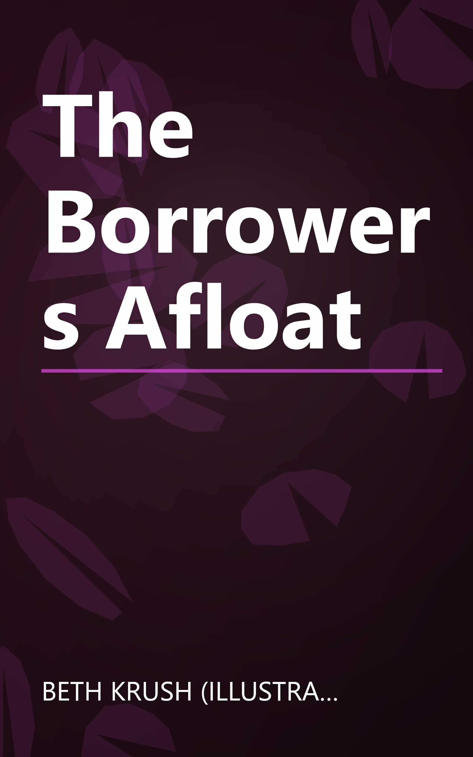 The Borrowers Afloat book cover