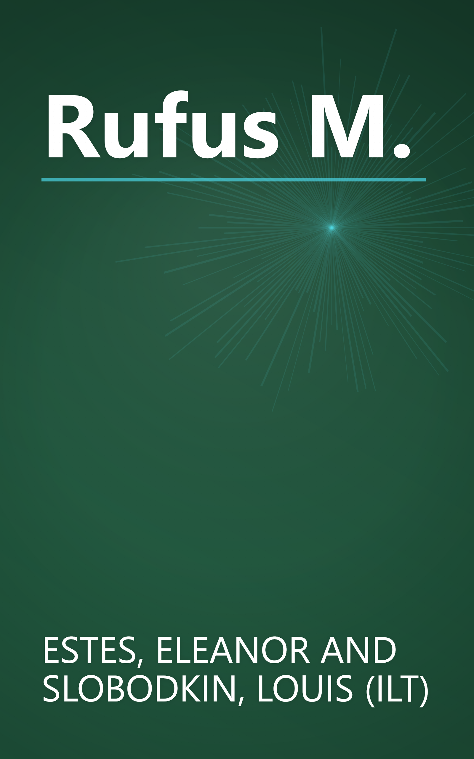 Rufus M. book cover