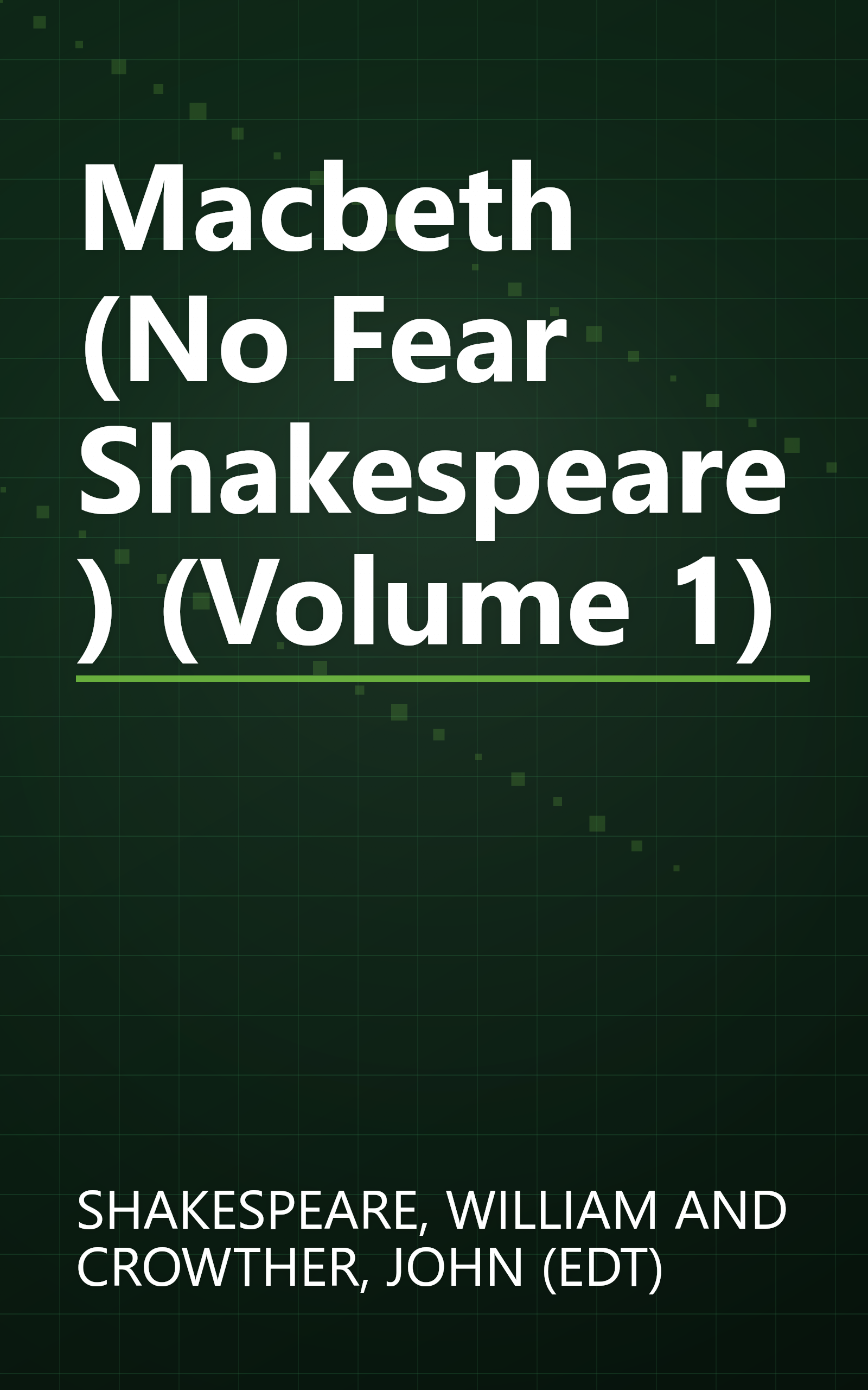 Macbeth (No Fear Shakespeare) (Volume 1) book cover