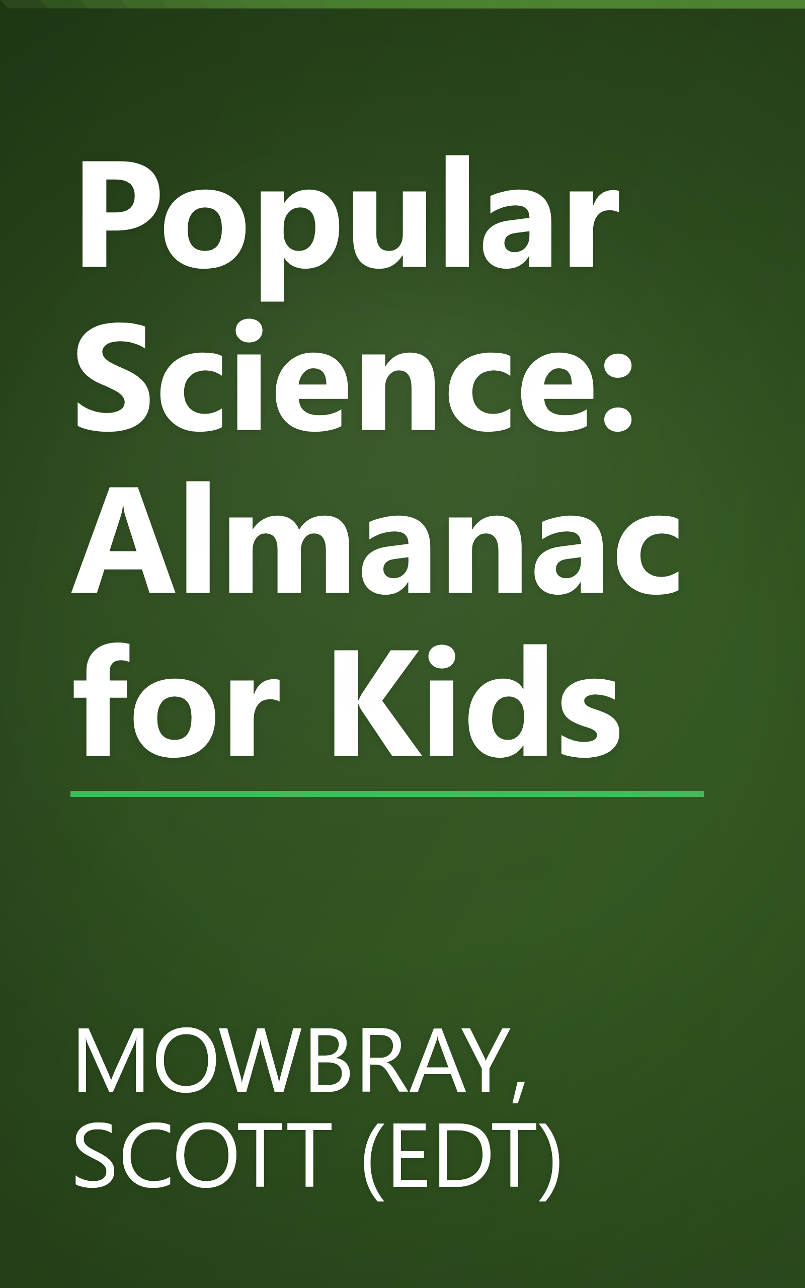Popular Science: Almanac for Kids book cover