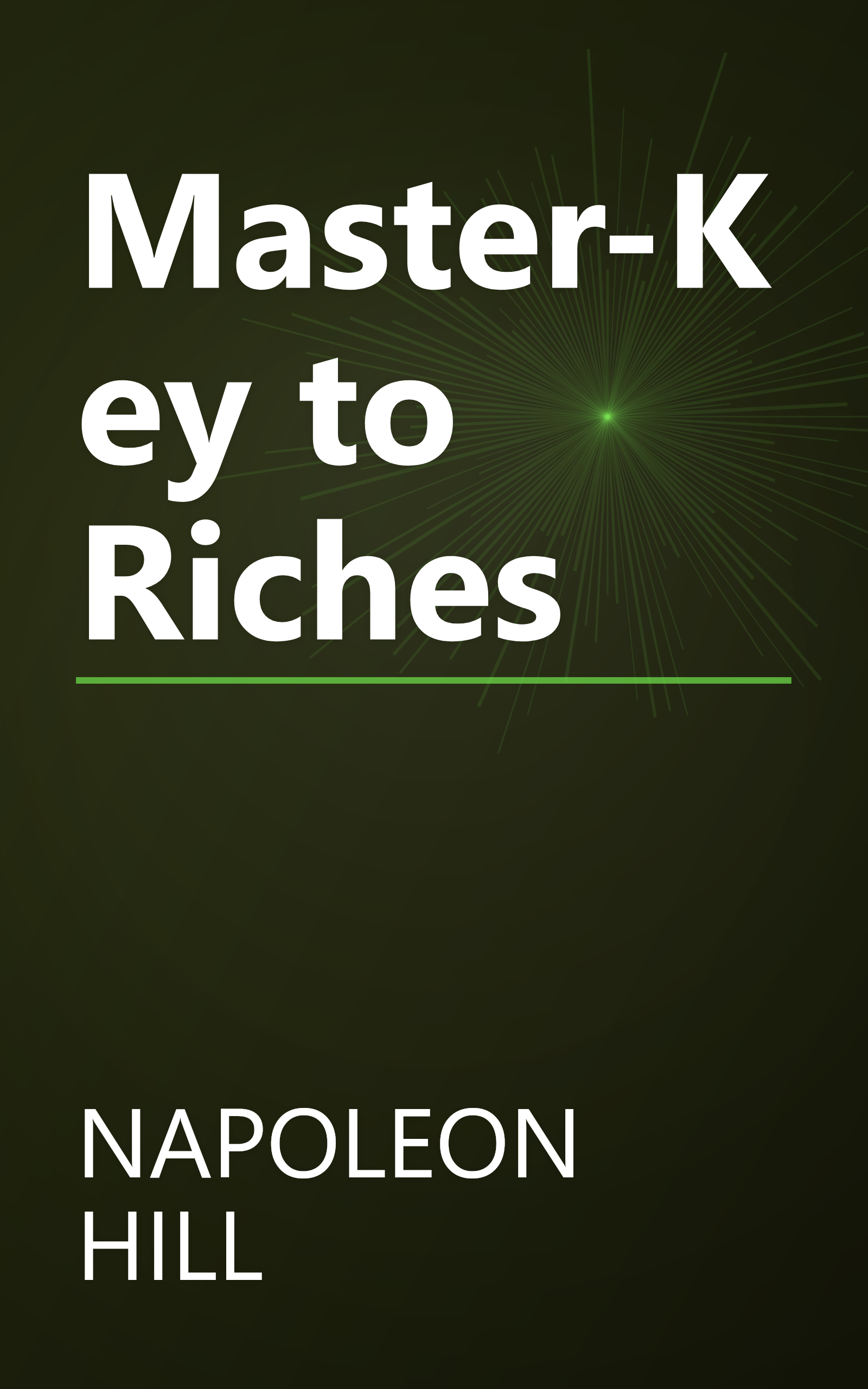 Master-Key to Riches book cover