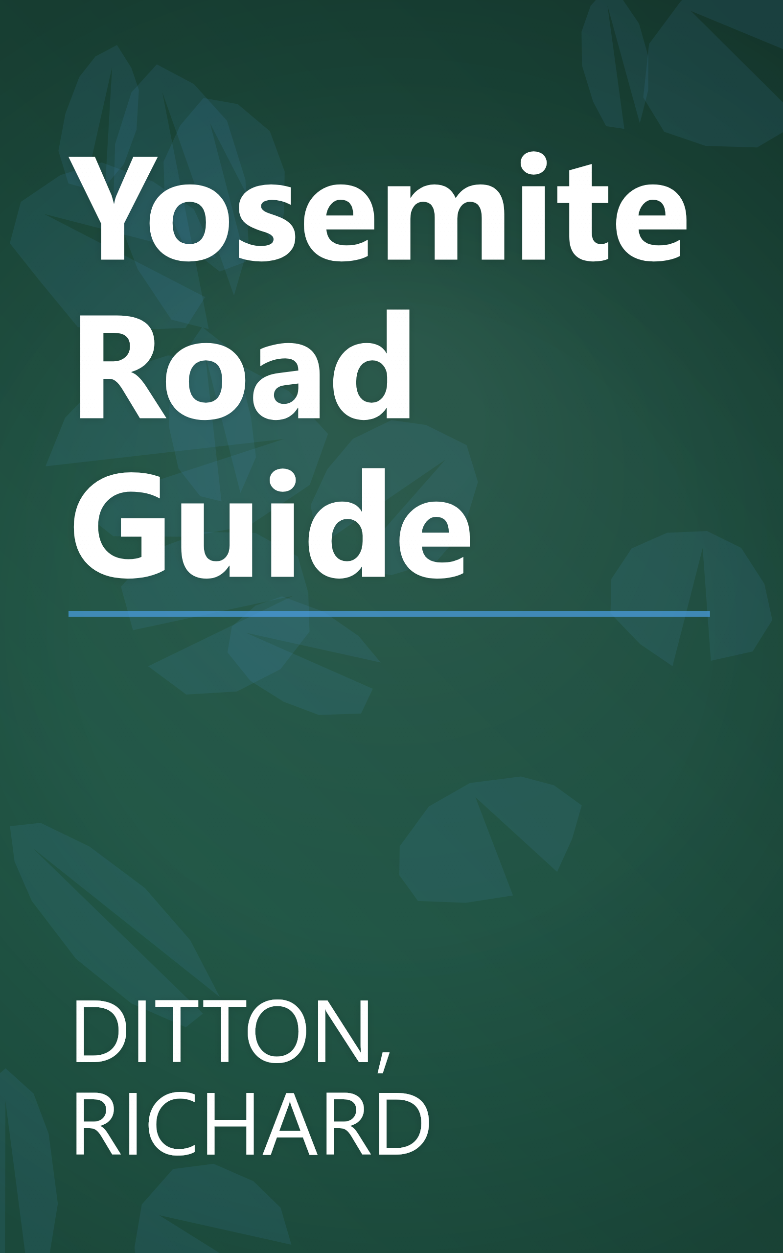 Yosemite Road Guide book cover