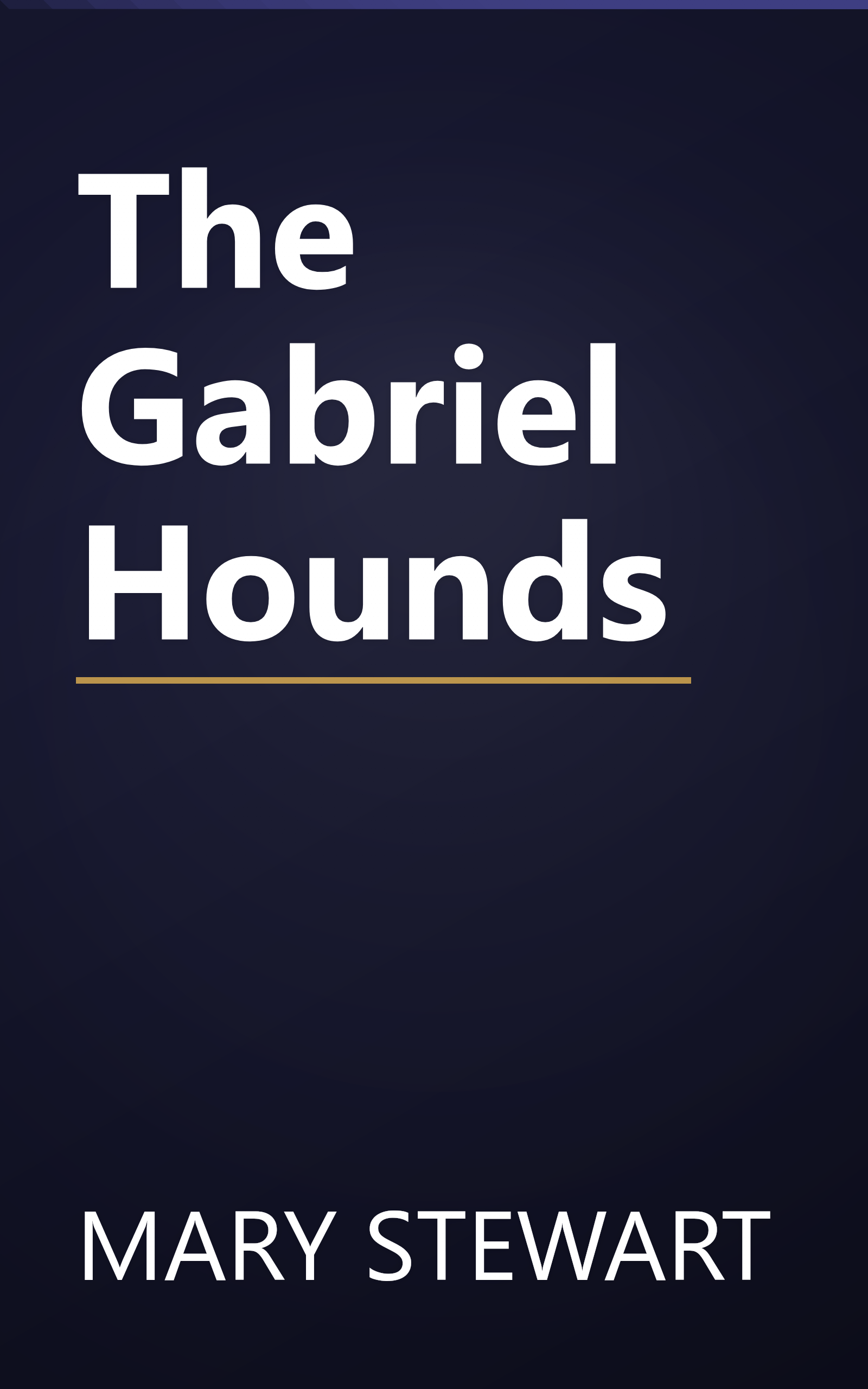 The Gabriel Hounds book cover