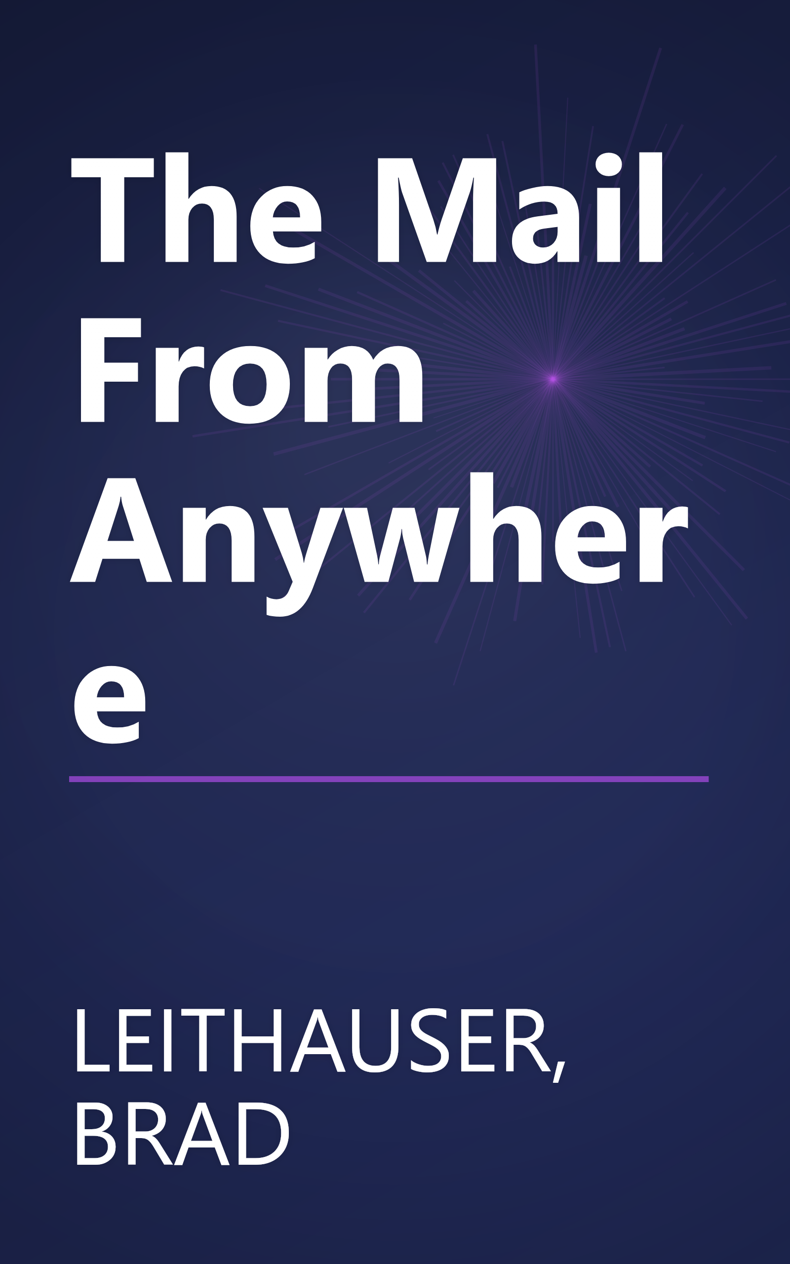 The Mail From Anywhere book cover